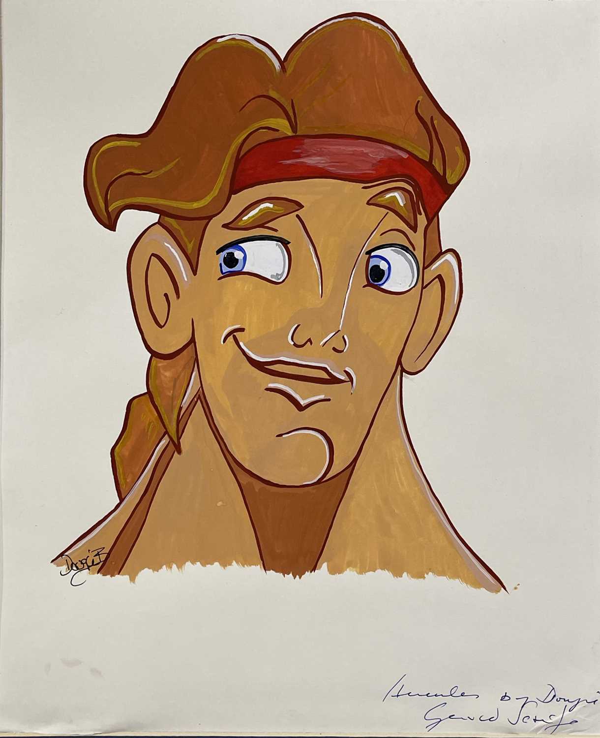 Lot 195 - PINK FLOYD INTEREST - GERALD SCARFE SIGNED