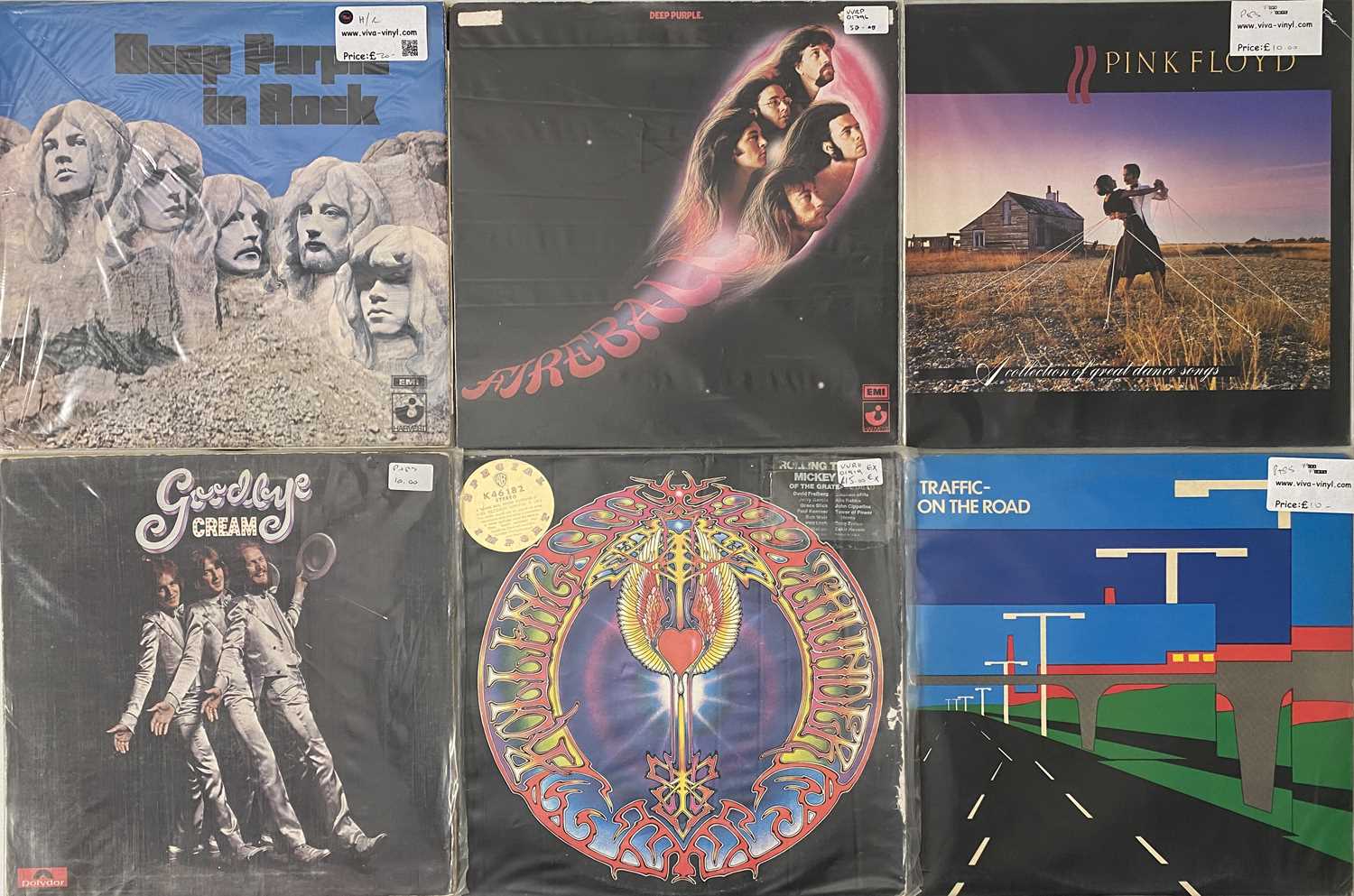 Lot 65 - CLASSIC ROCK - LP COLLECTION