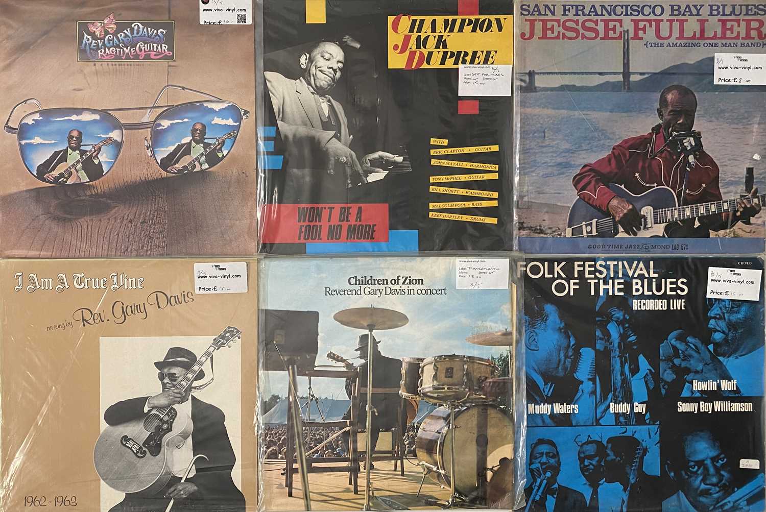 Lot 67 - BLUES/ JAZZ/ SOUL - LP COLLECTION