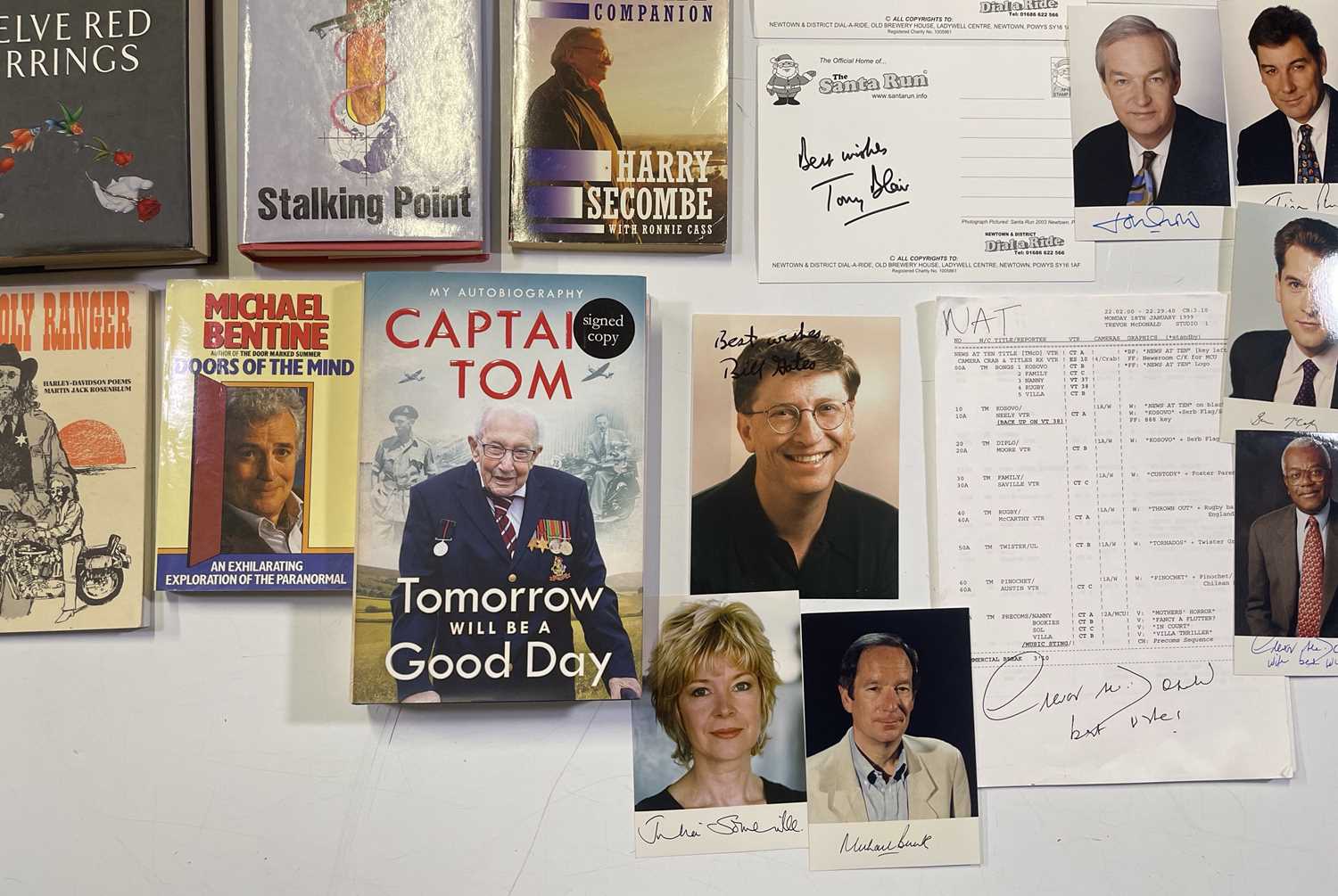 Lot 103 - AUTOGRAPHS - CELEBRATIES/ POLITICIANS. BILL