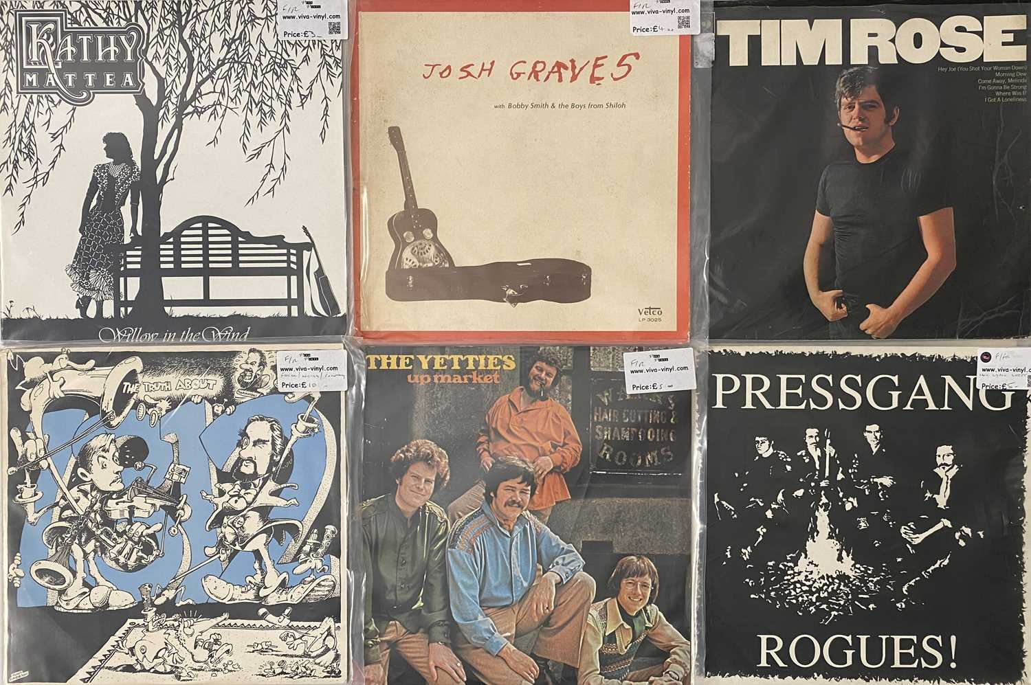 Lot 75 - FOLK/ COUNTRY/ SINGER-SONGWRITER - LP