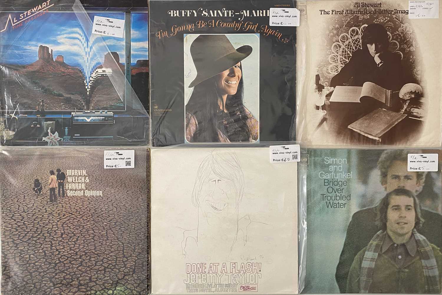 Lot 77 - FOLK/ FOLK ROCK/ SINGER-SONGWRITER - LP