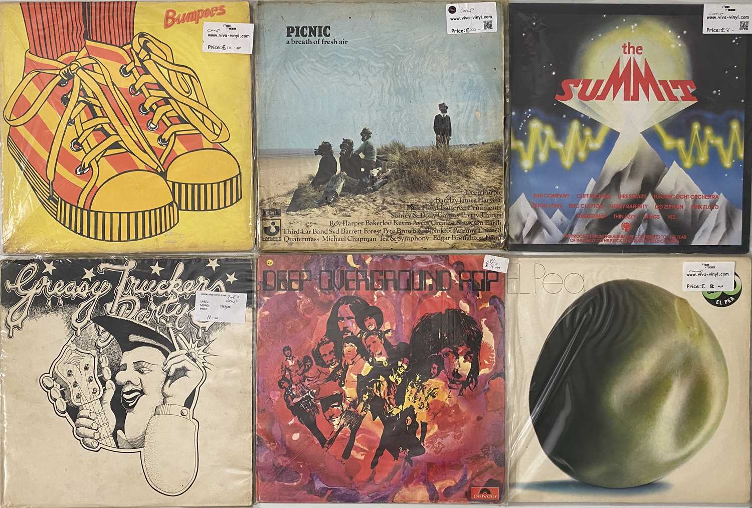 Lot 93 - ROCK & POP - COMPILATION LPs