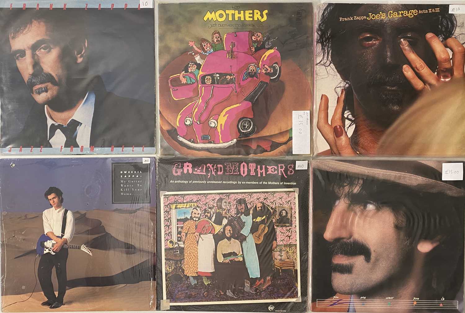 Lot 95 - FRANK ZAPPA/ THE MOTHERS/ CAPTAIN BEEFHEART
