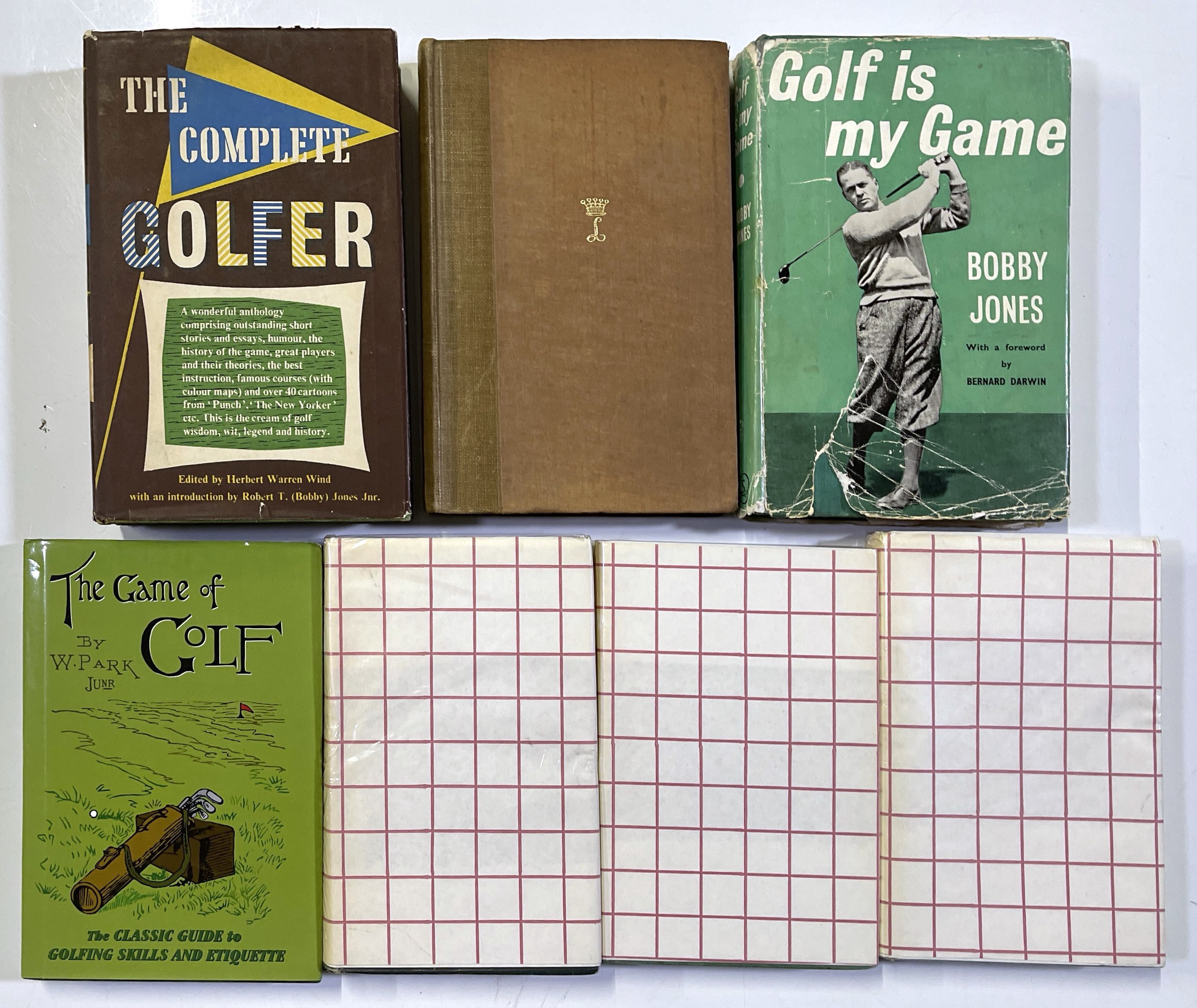 Lot 237 - COLLECTABLE GOLFING BOOKS.