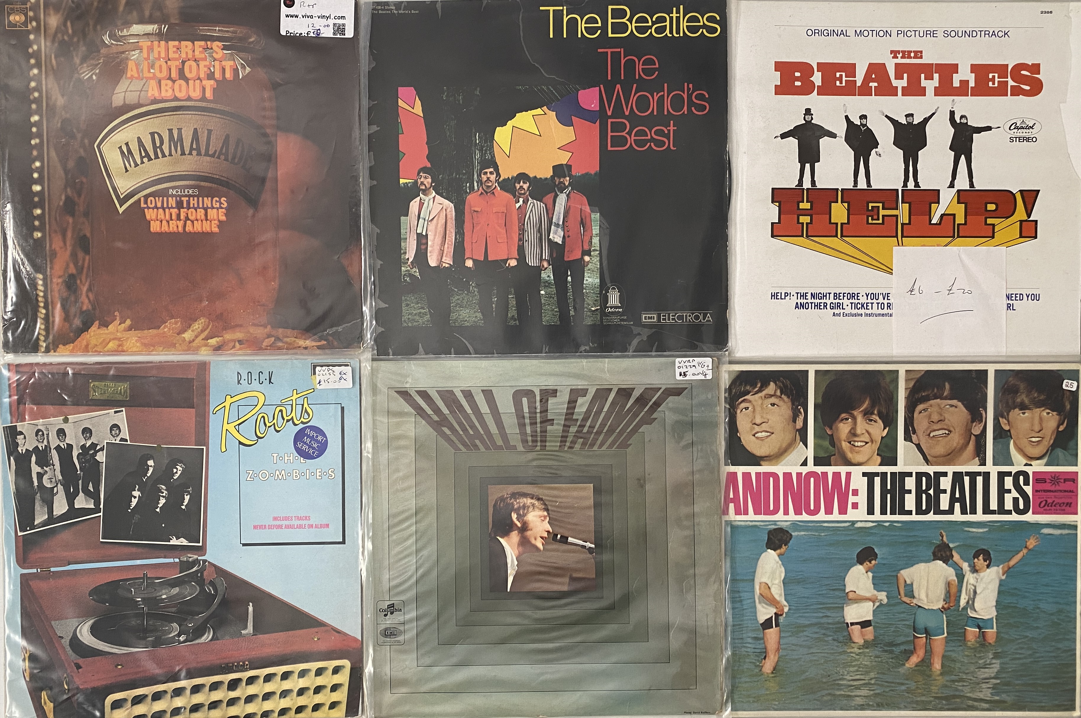 Lot 100 - 60s ROCK & POP - LP COLLECTION