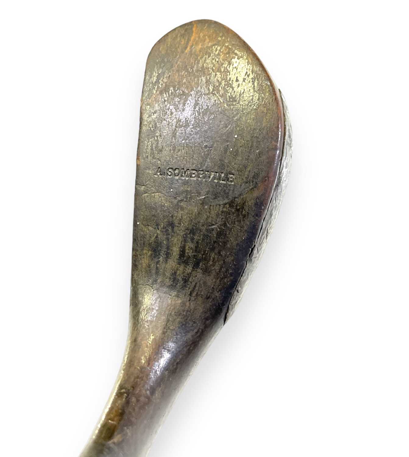 Lot 267 - GOLF - ANDREW SOMERVILLE LONG NOSE PUTTER, C