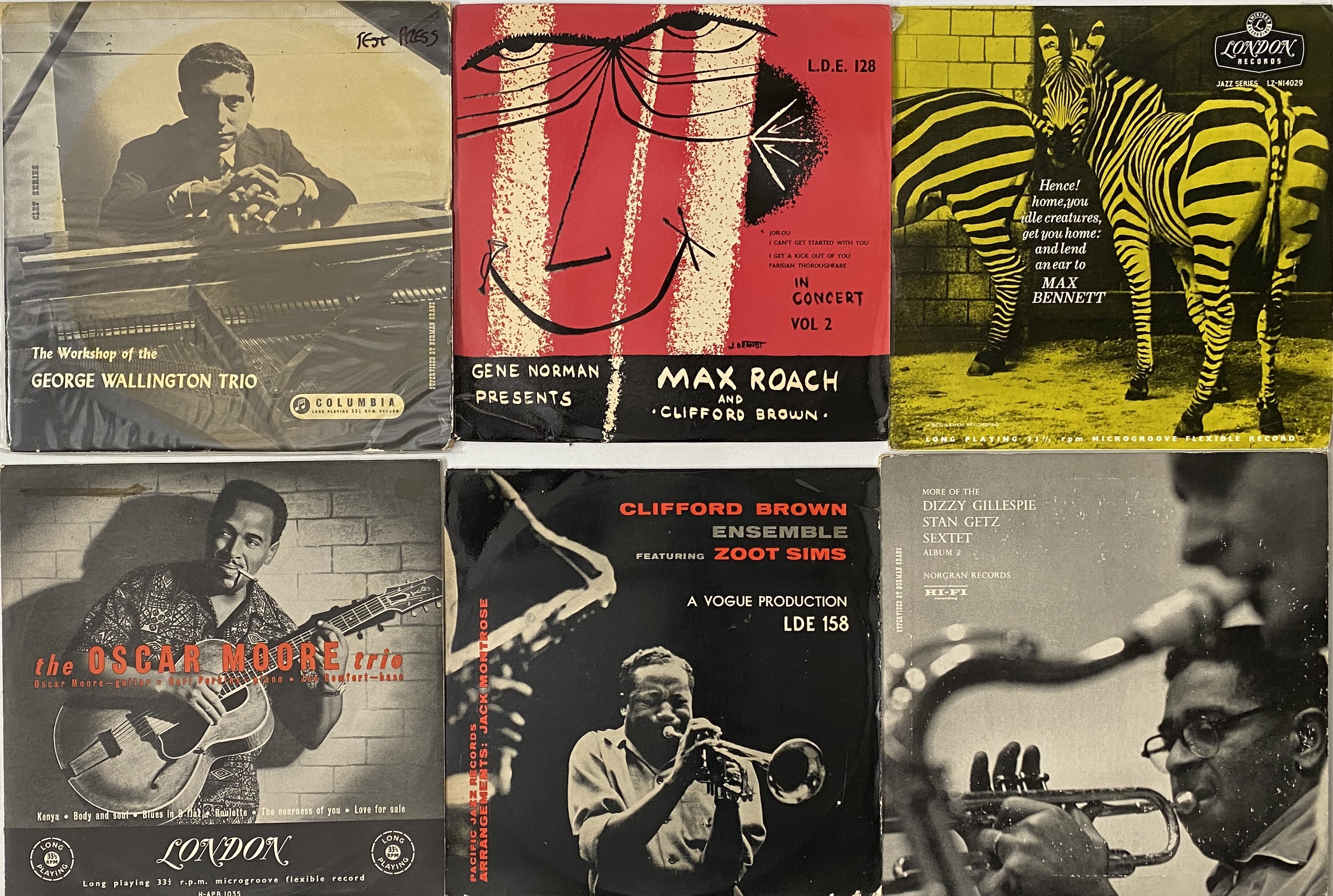 Lot 36 - JAZZ - 10" LPs COLLECTION (INC RARITIES)
