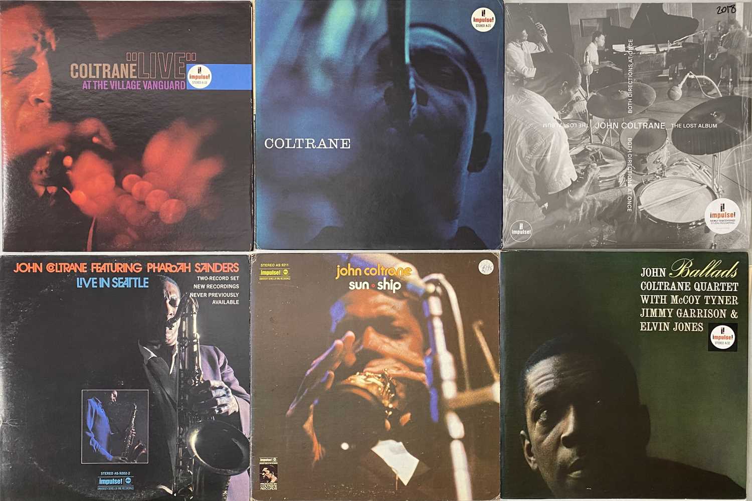Lot 41 - JOHN COLTRANE - IMPULSE LABEL LP PACK