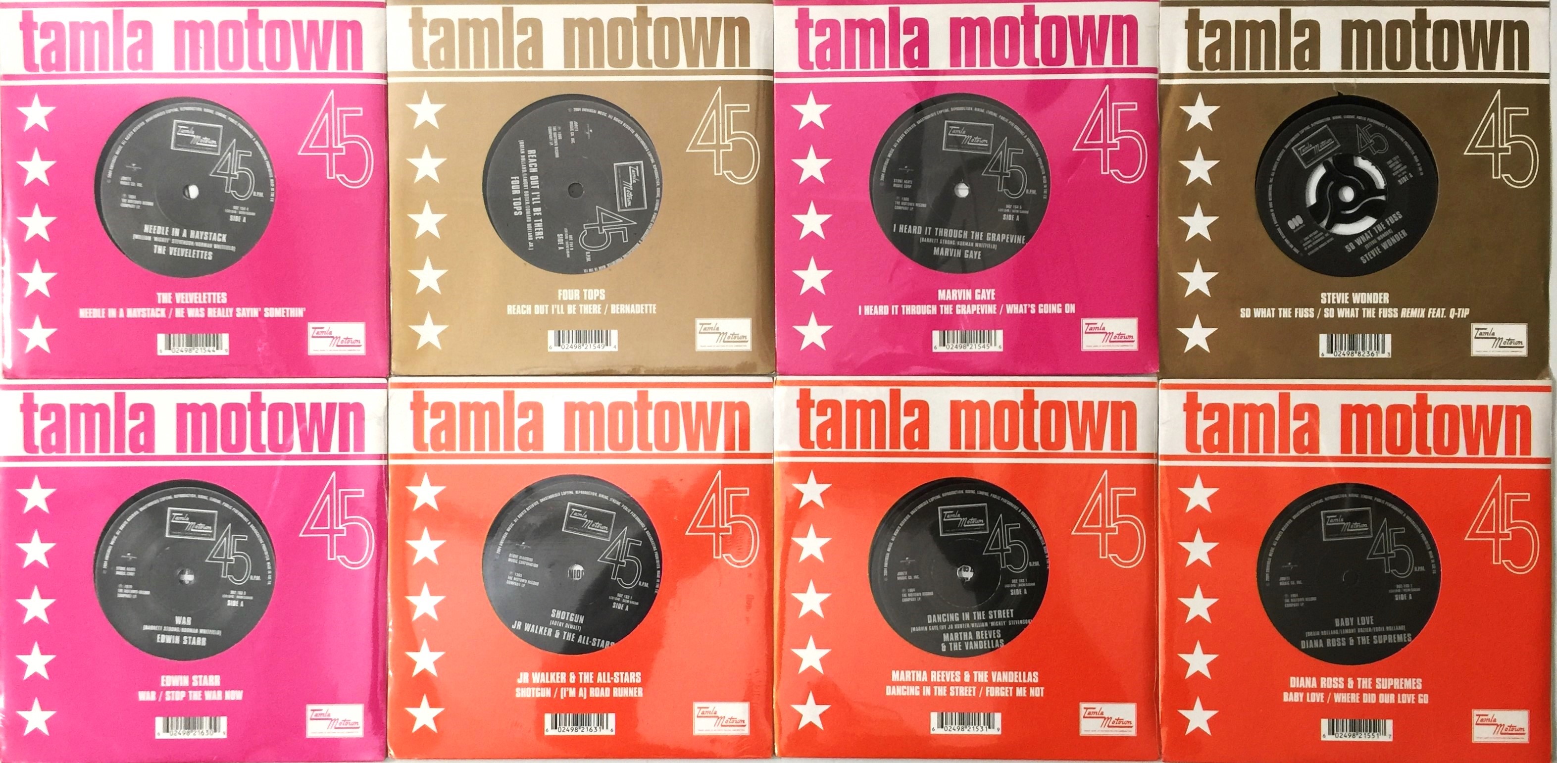 Lot 69 - TAMLA MOTOWN - 7" MODERN REISSUES PACK