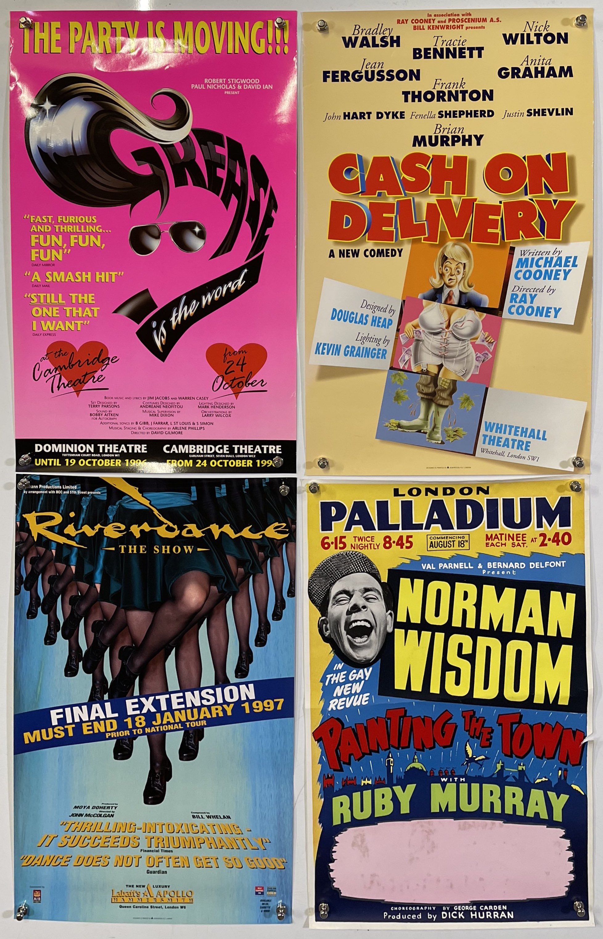 Lot 100 - ADVERTISING / FILM / ENTERTAINMENT POSTERS.