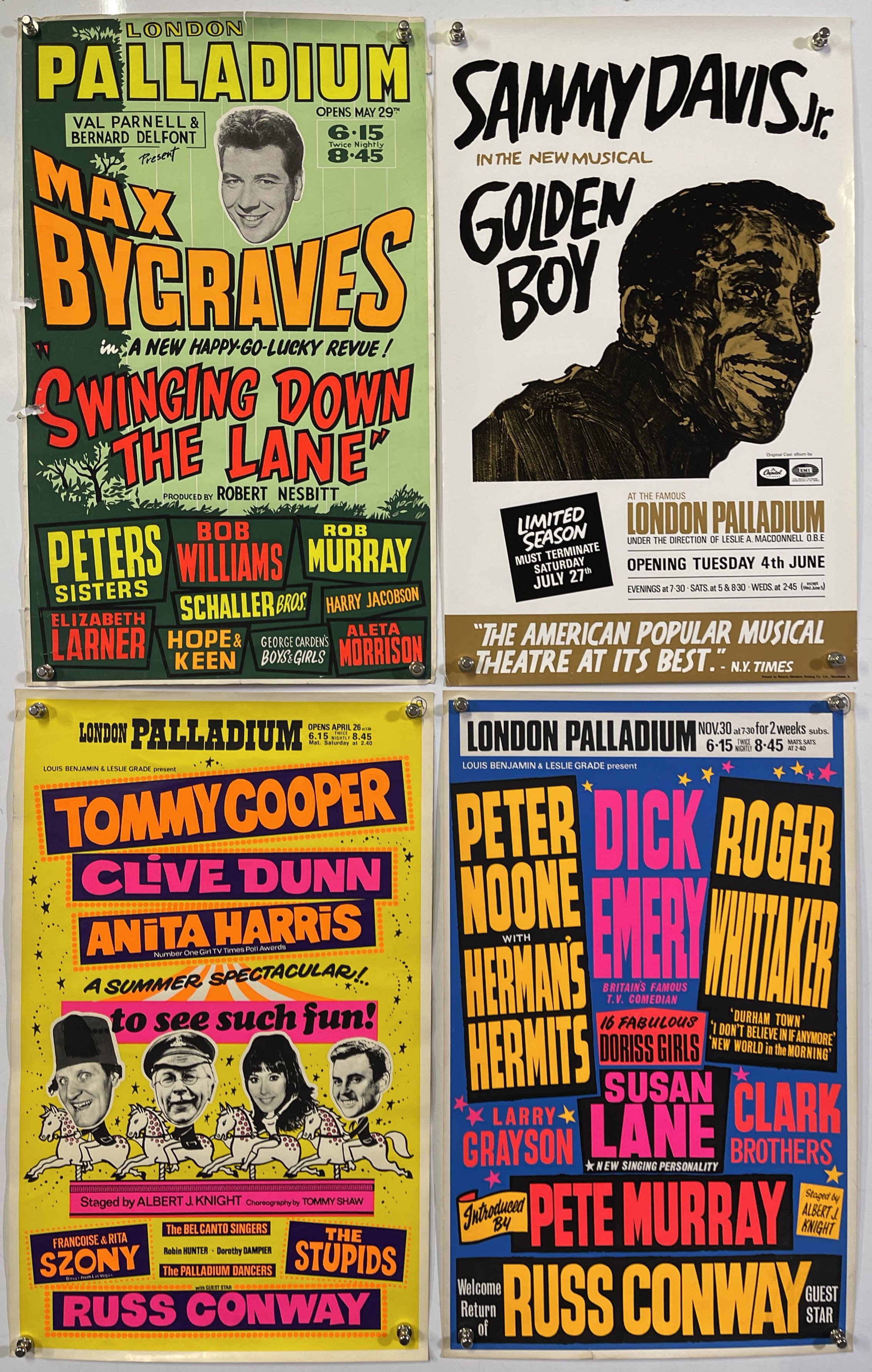 Lot 100 - ADVERTISING / FILM / ENTERTAINMENT POSTERS.