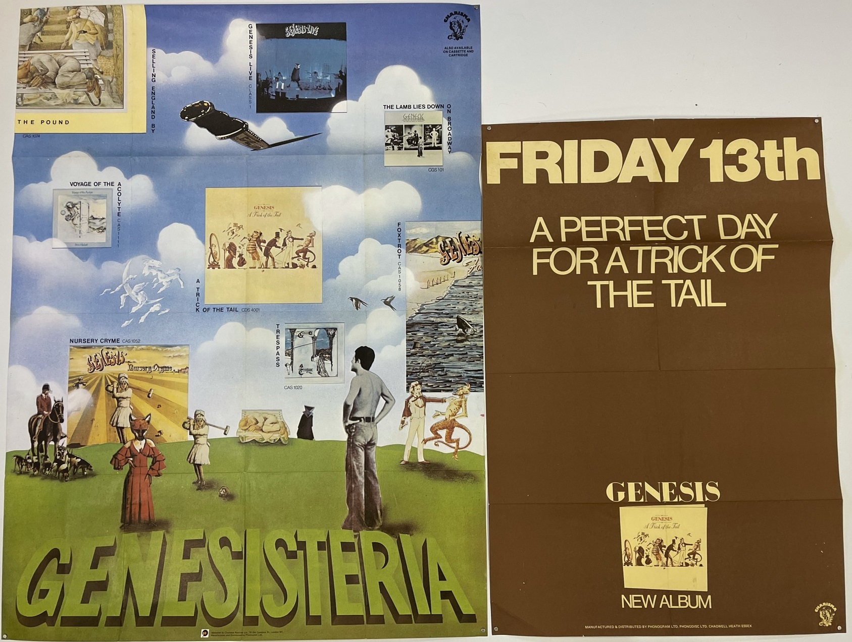 Lot 95 - GENESIS POSTERS