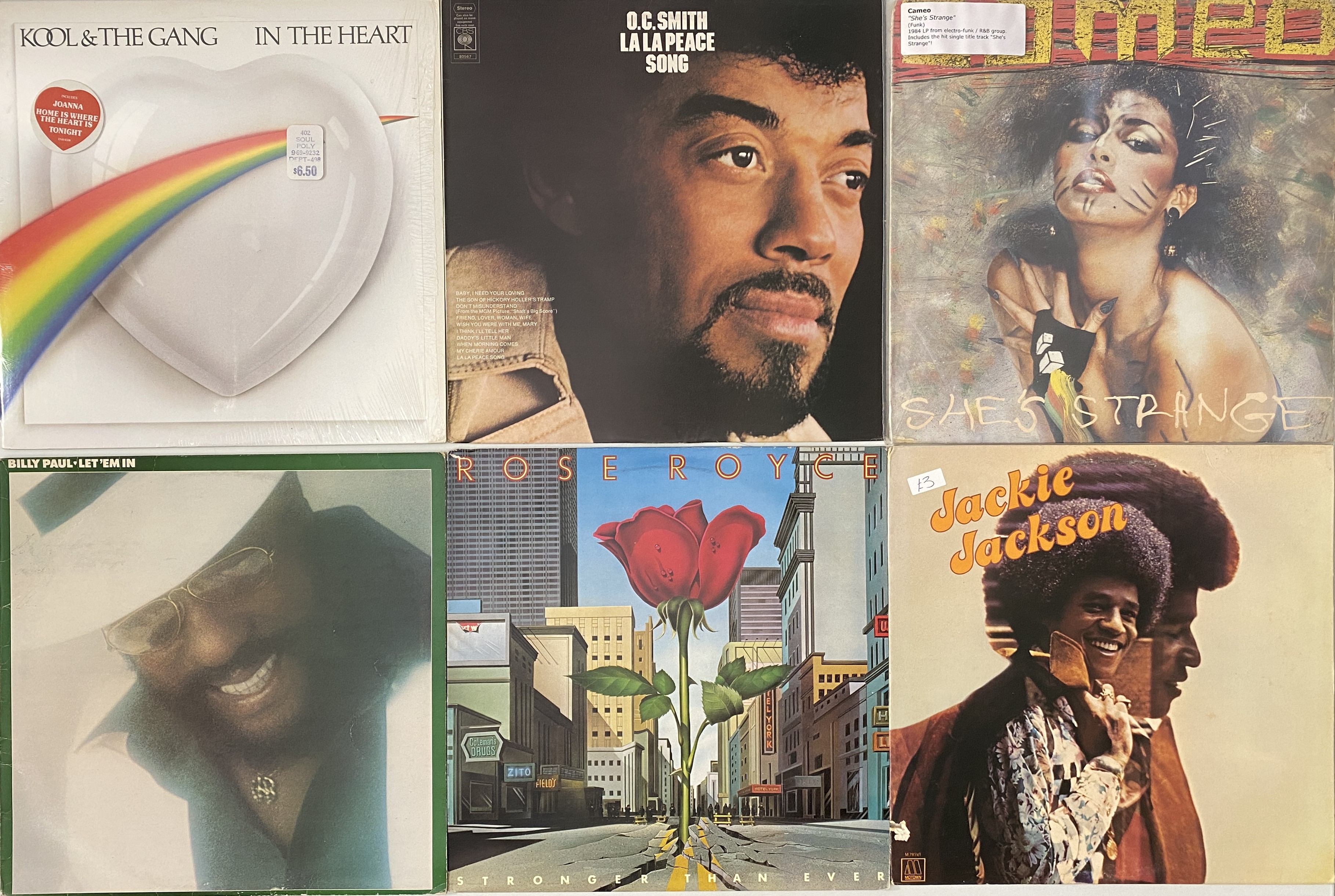 Lot 81 - SOUL / FUNK / DISCO - LPs