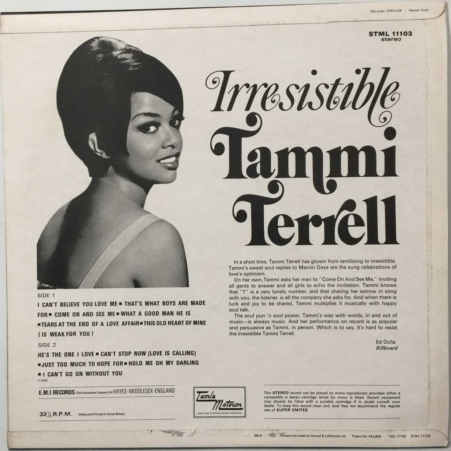 Lot 120 - TAMMI TERRELL - IRRESISTIBLE TAMMI TERRELL