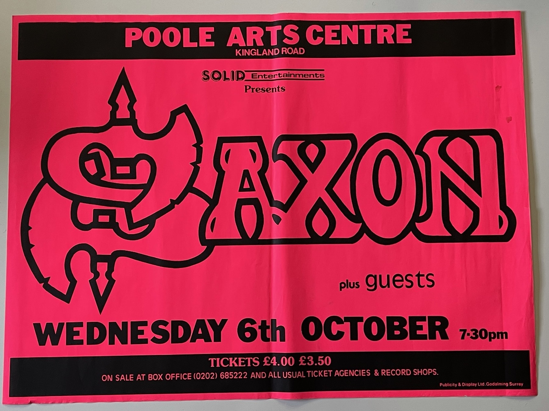 Lot 149 - SAXON POSTERS