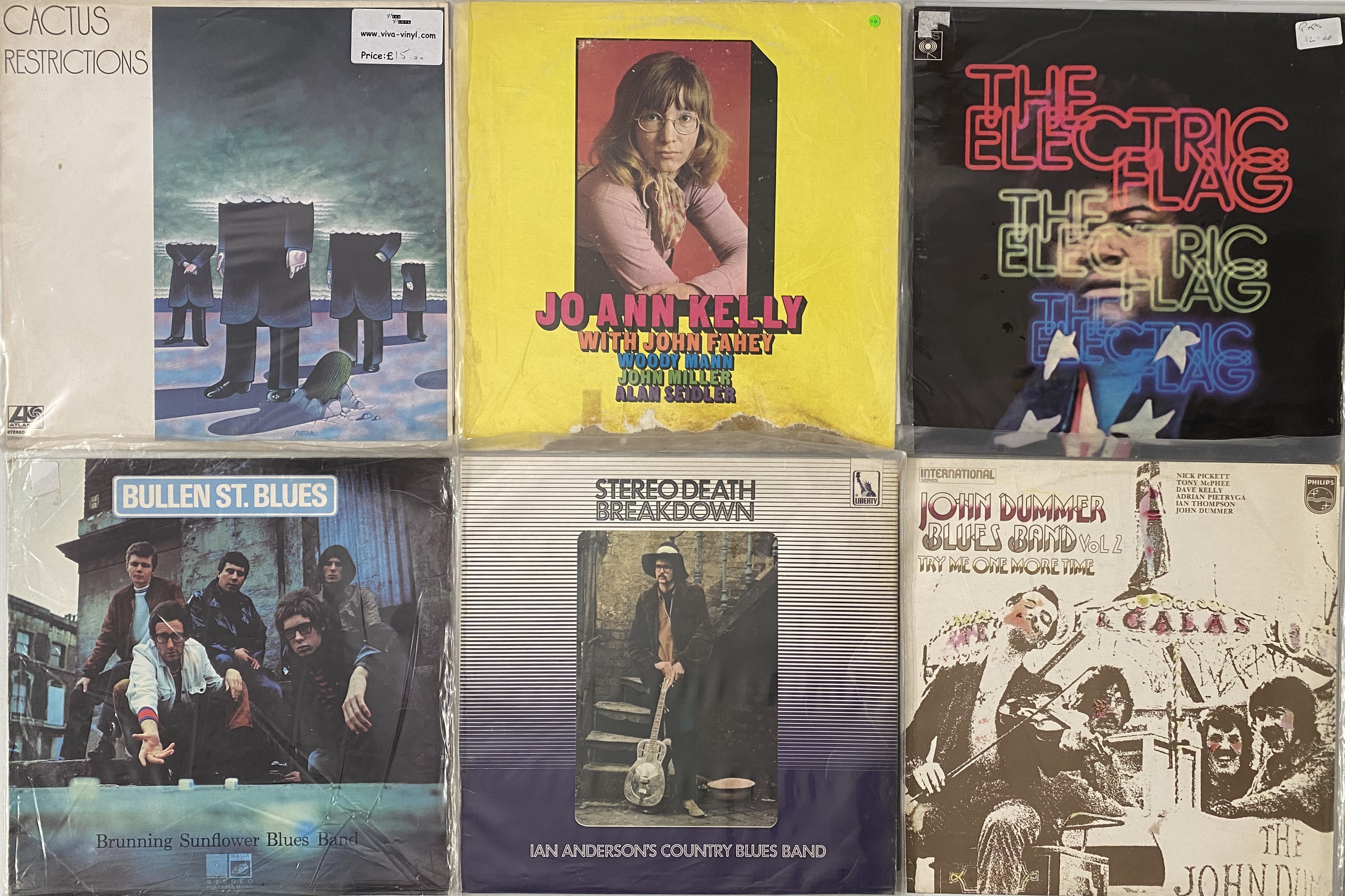 Lot 121 - BLUES/ BLUES ROCK - LP COLLECTION
