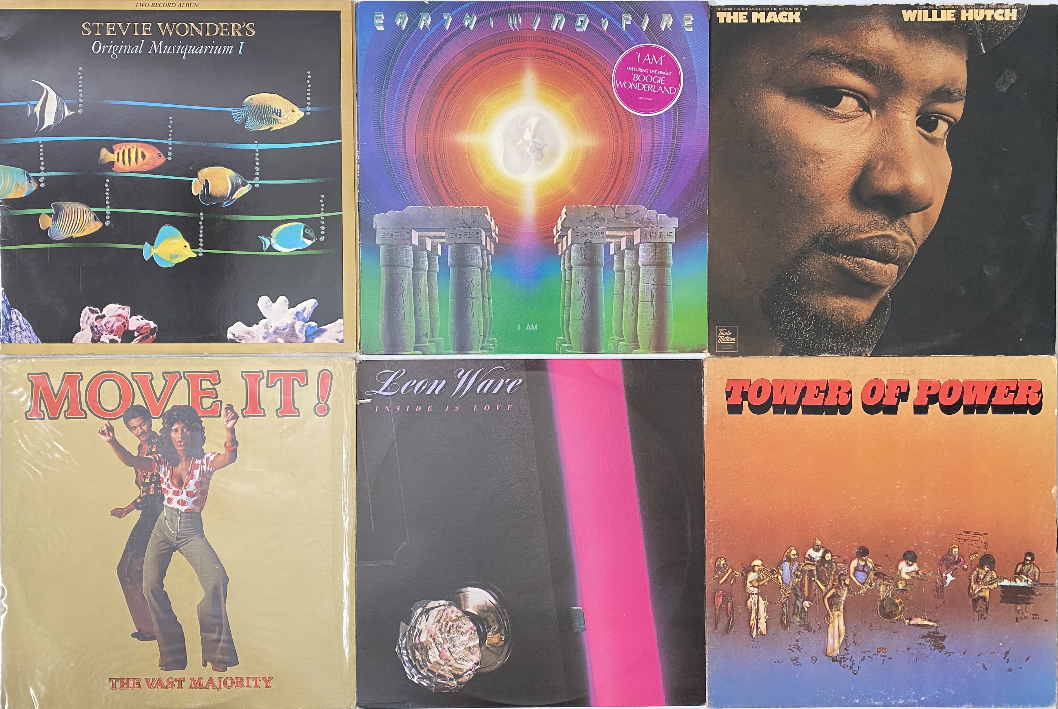 Lot 101 - SOUL / FUNK / DISCO - LPs