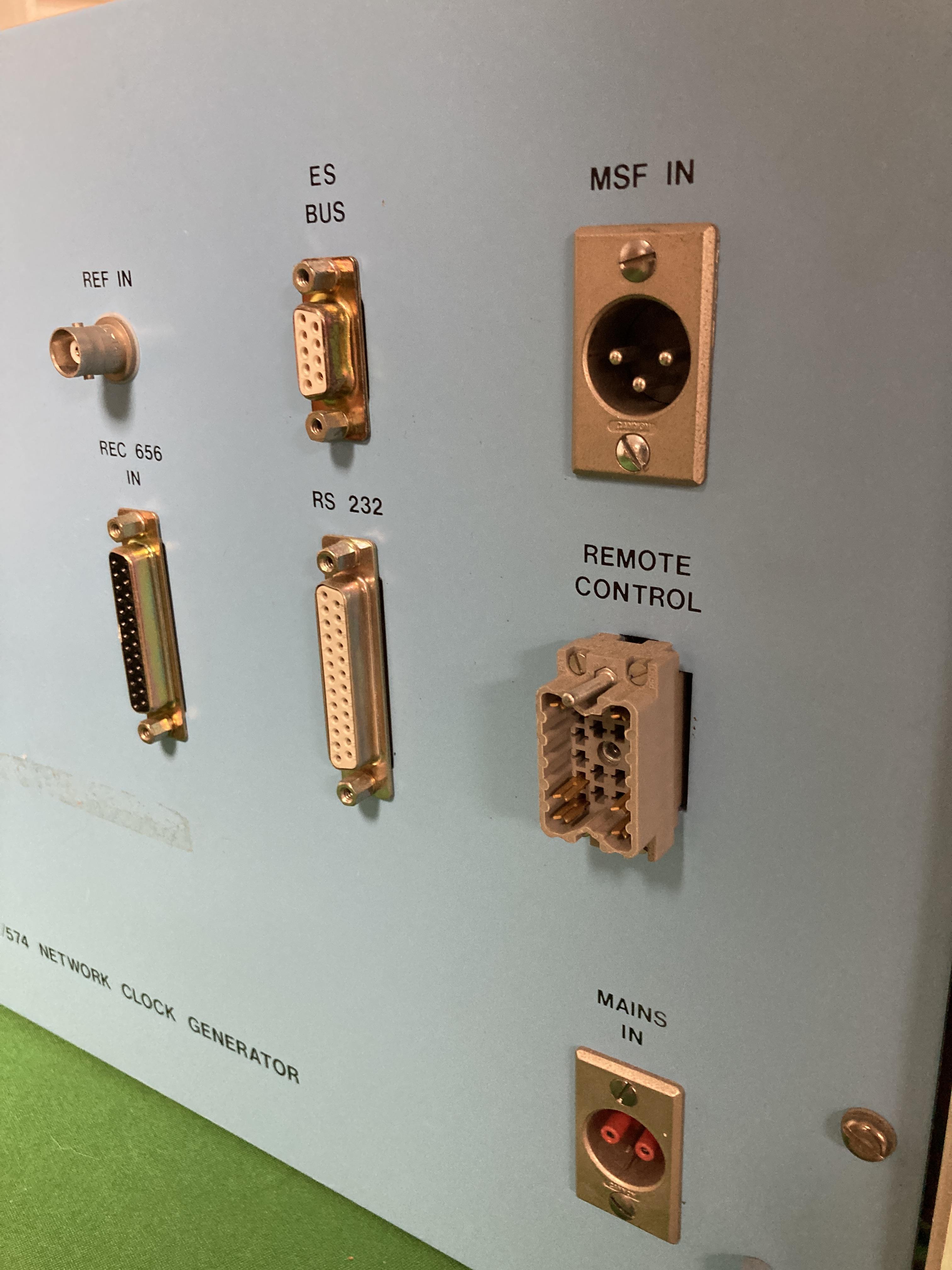 Lot 10 - BBC COLLECTION - ORIGINAL BBC CLOCK GENERATOR.