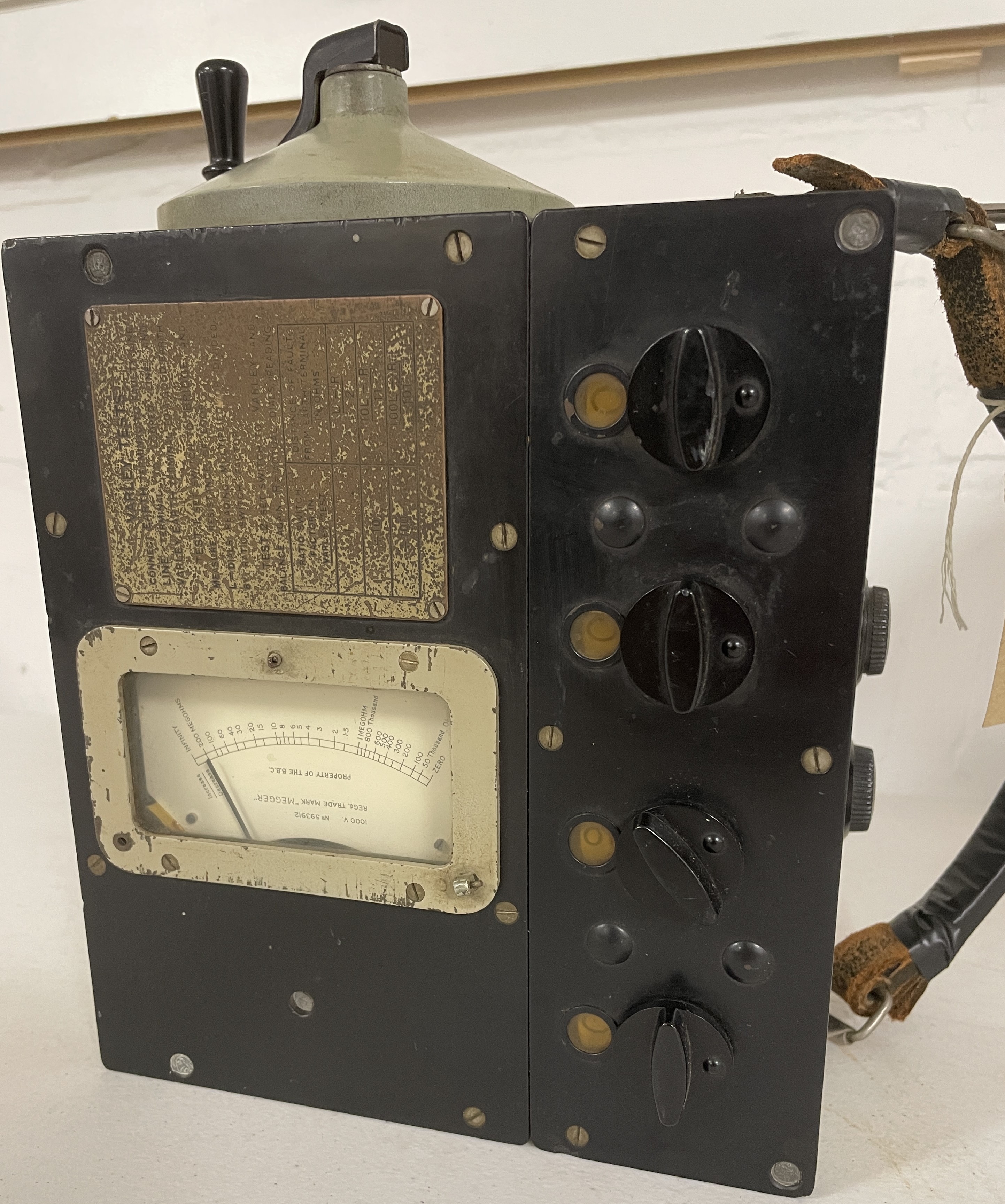 Lot 15 - BBC COLLECTION - ORIGINAL VARLEY TESTER.