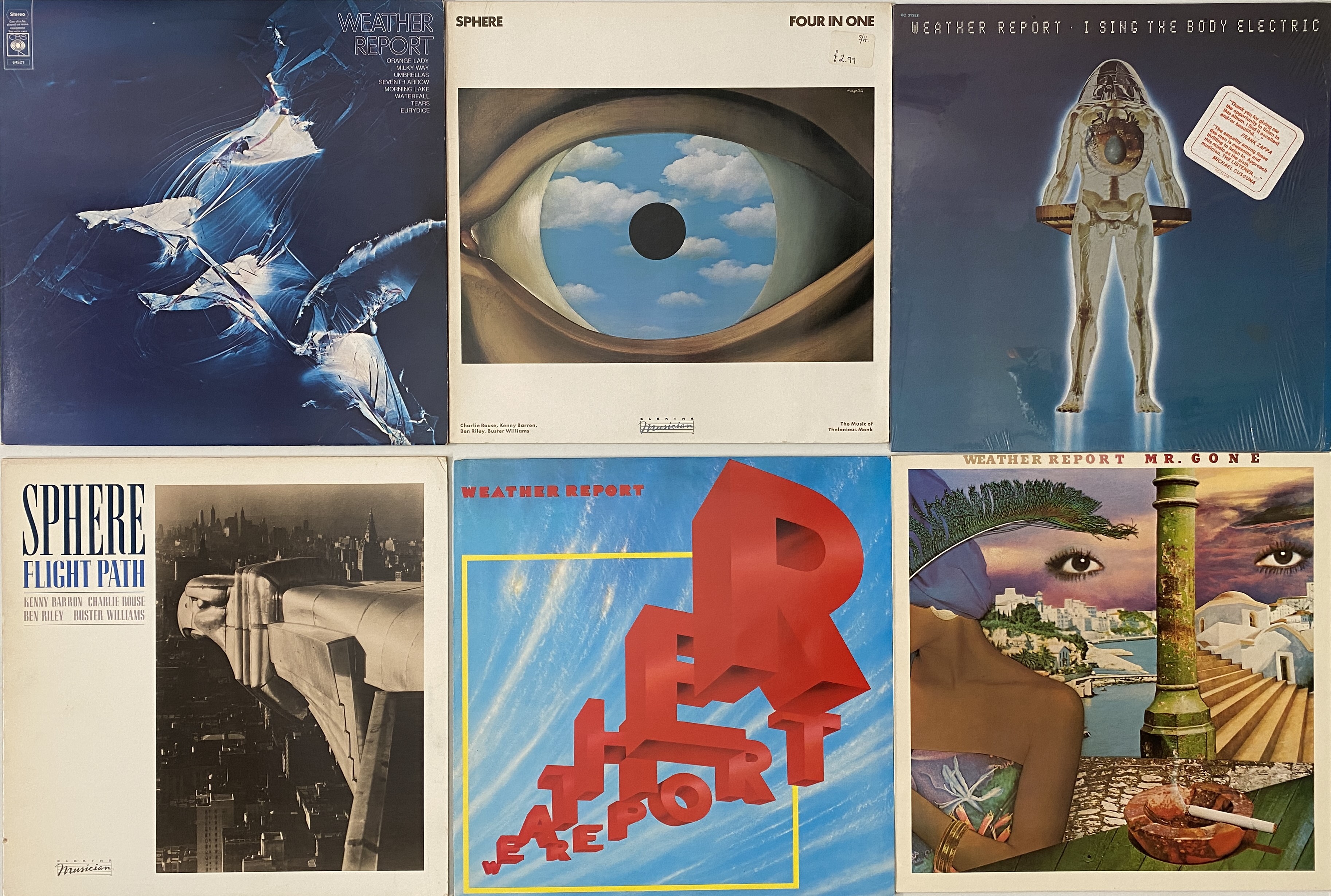 Lot 153 - CONTEMPORARY/ FUSION/ IMPROV - JAZZ LP