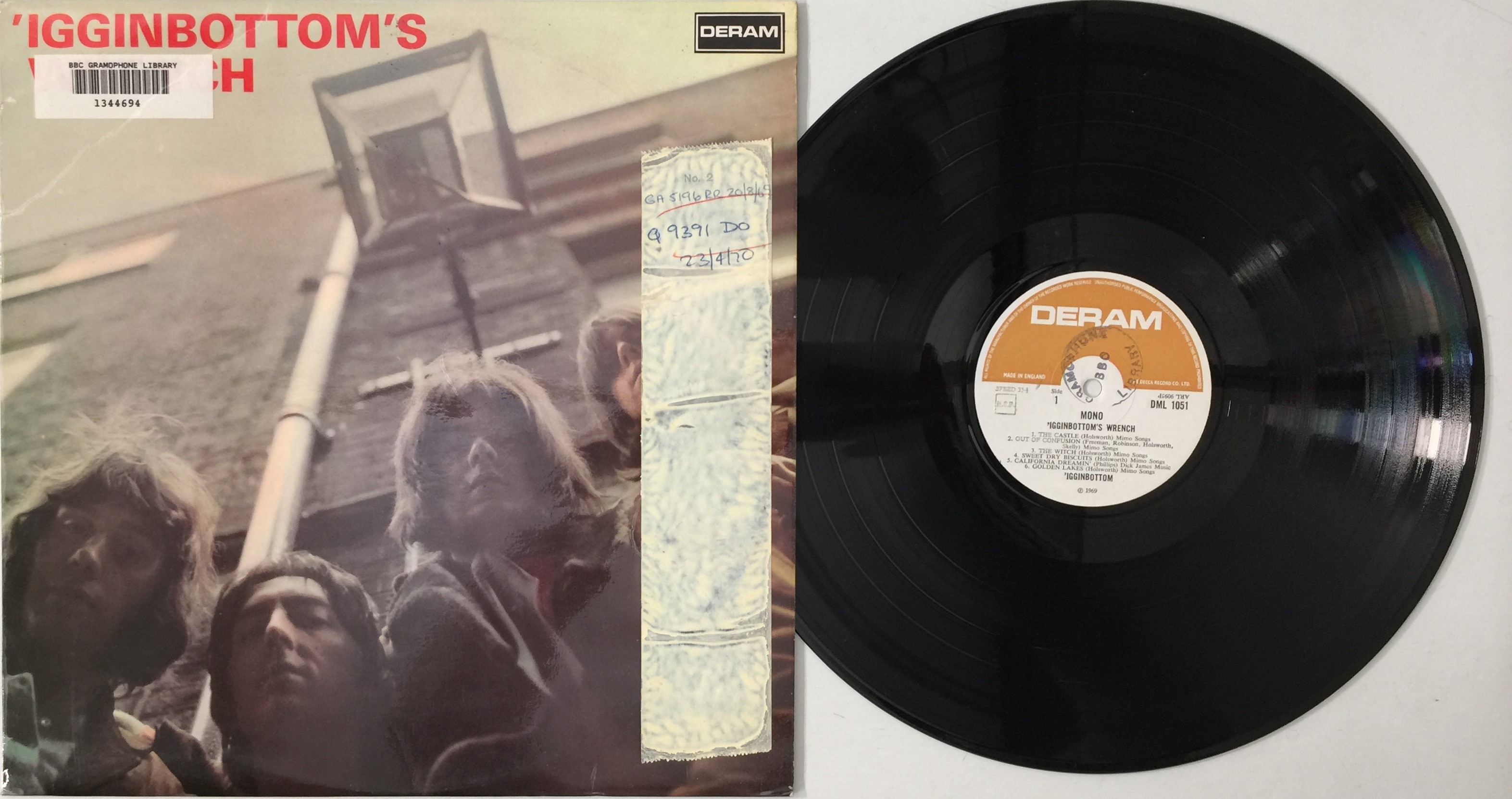 Lot 44 - IGGINBOTTOM - IGGINBOTTOM'S WRENCH LP (UK