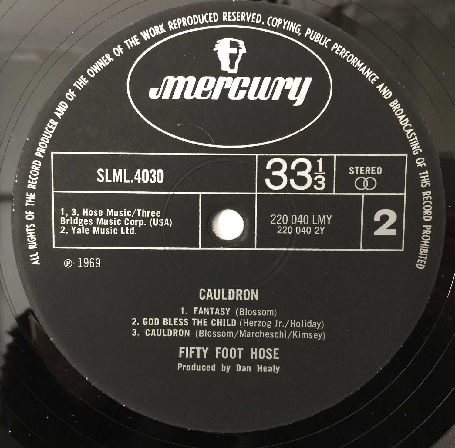 Lot 137 - FIFTY FOOT HOSE - CAULDRON LP (UK ORIGINAL