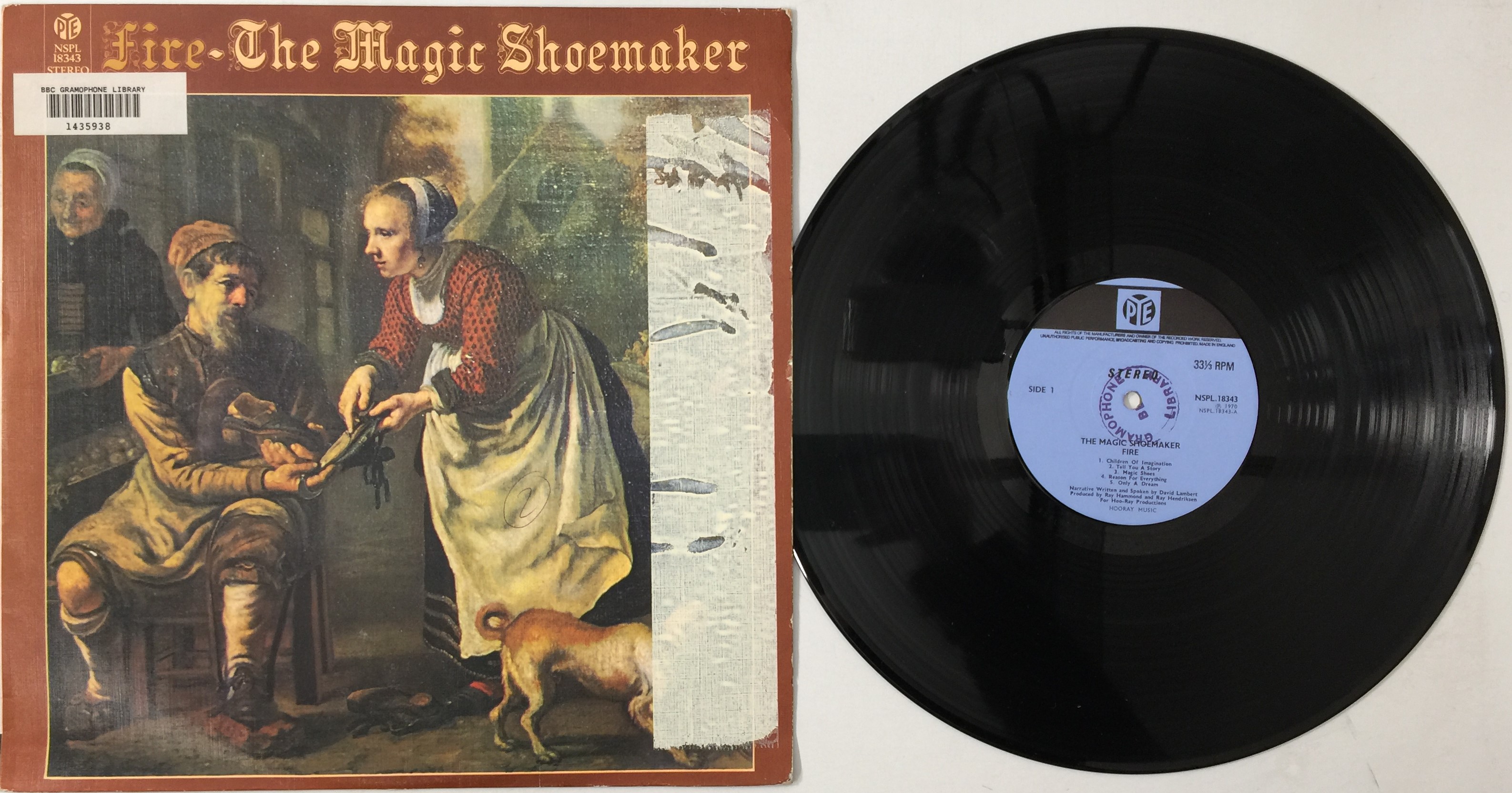 Lot 148 - FIRE - THE MAGIC SHOEMAKER LP (UK STEREO
