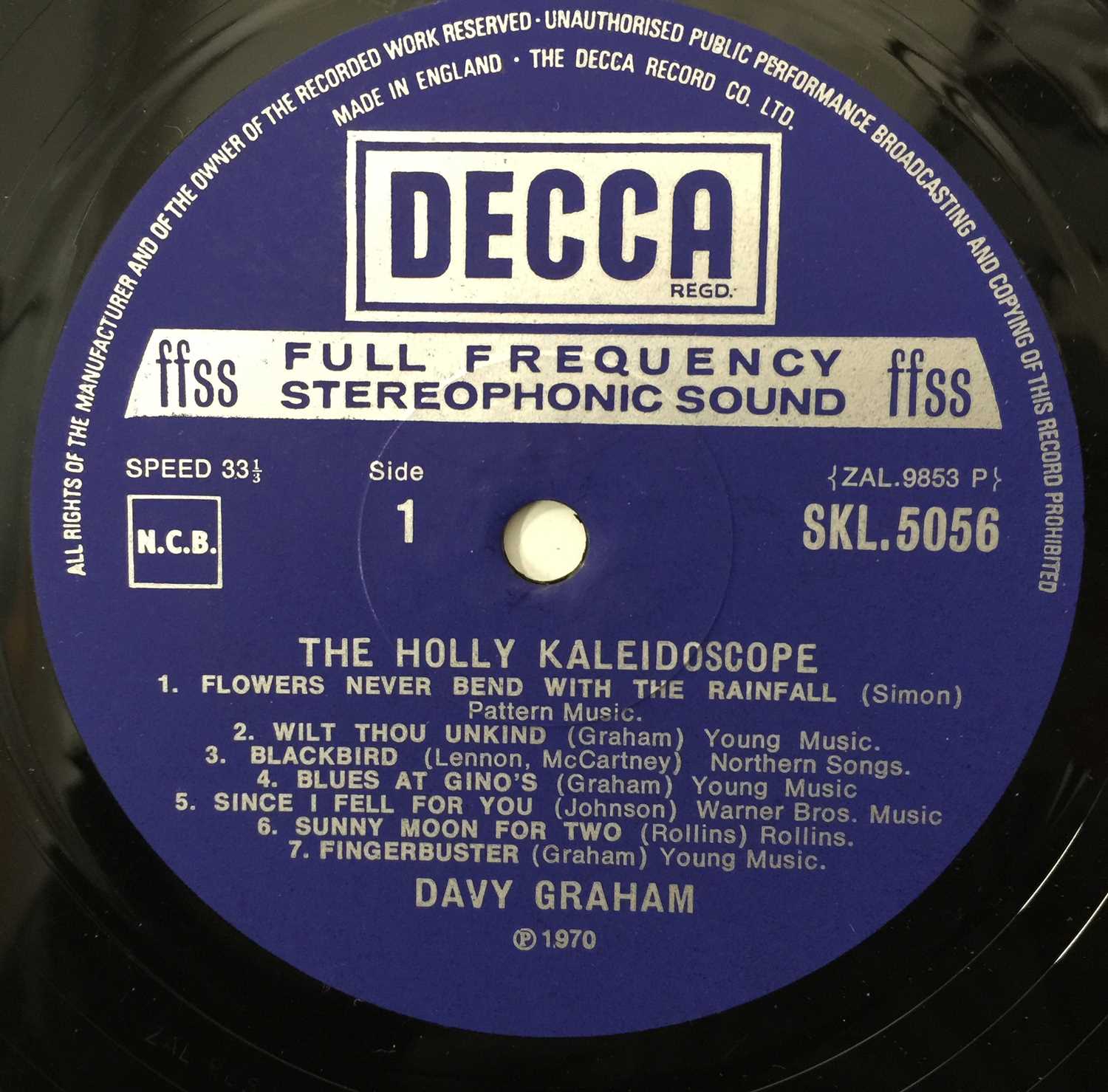 Lot 150 - DAVY GRAHAM - LP PACK