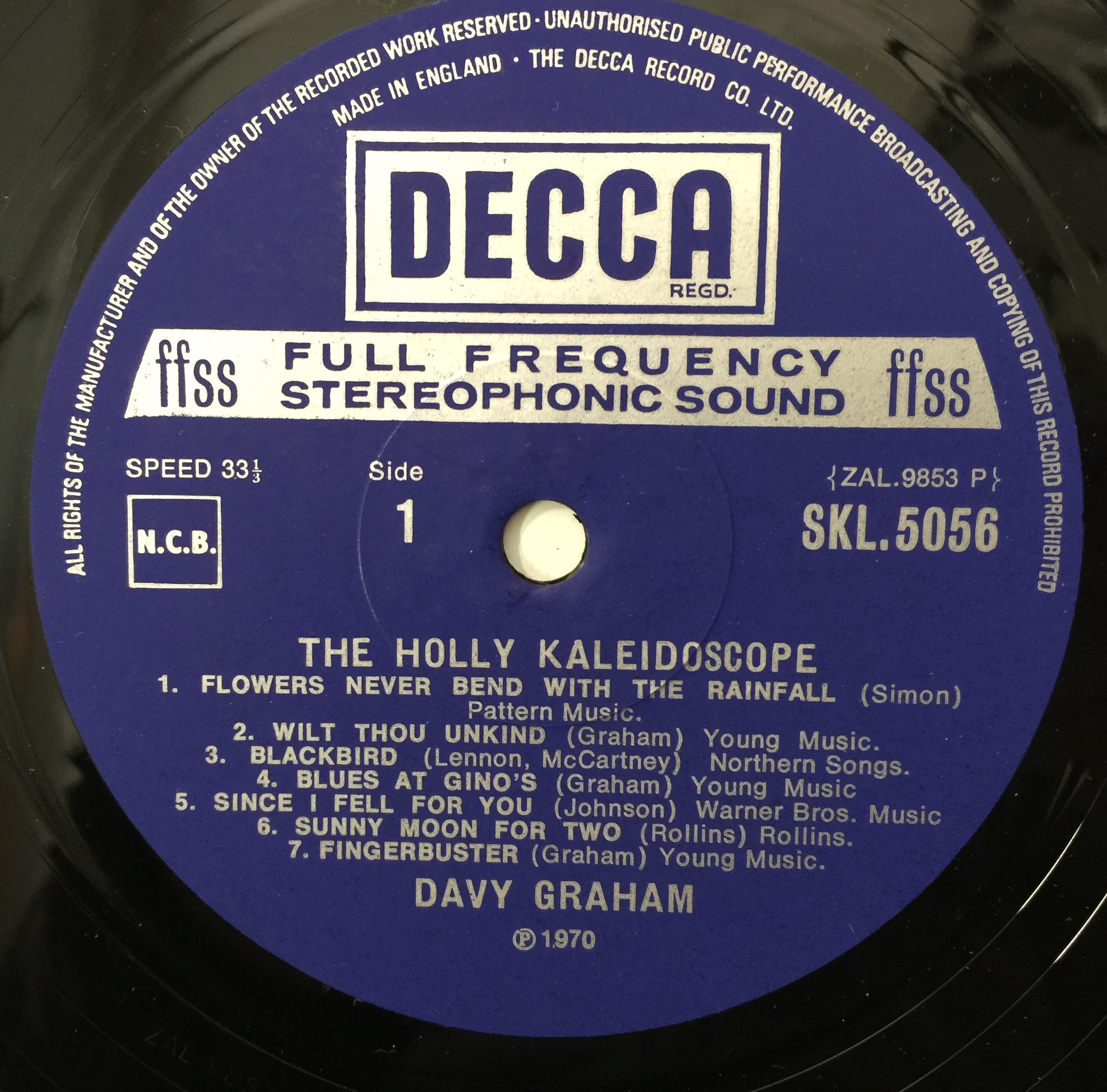 Lot 150 - DAVY GRAHAM - LP PACK