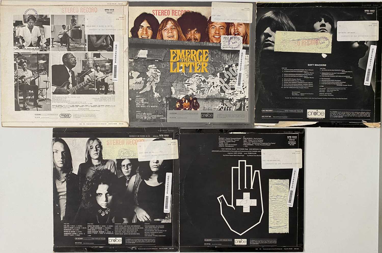 Lot 159 - PROBE RECORDS - LP RARITIES PACK