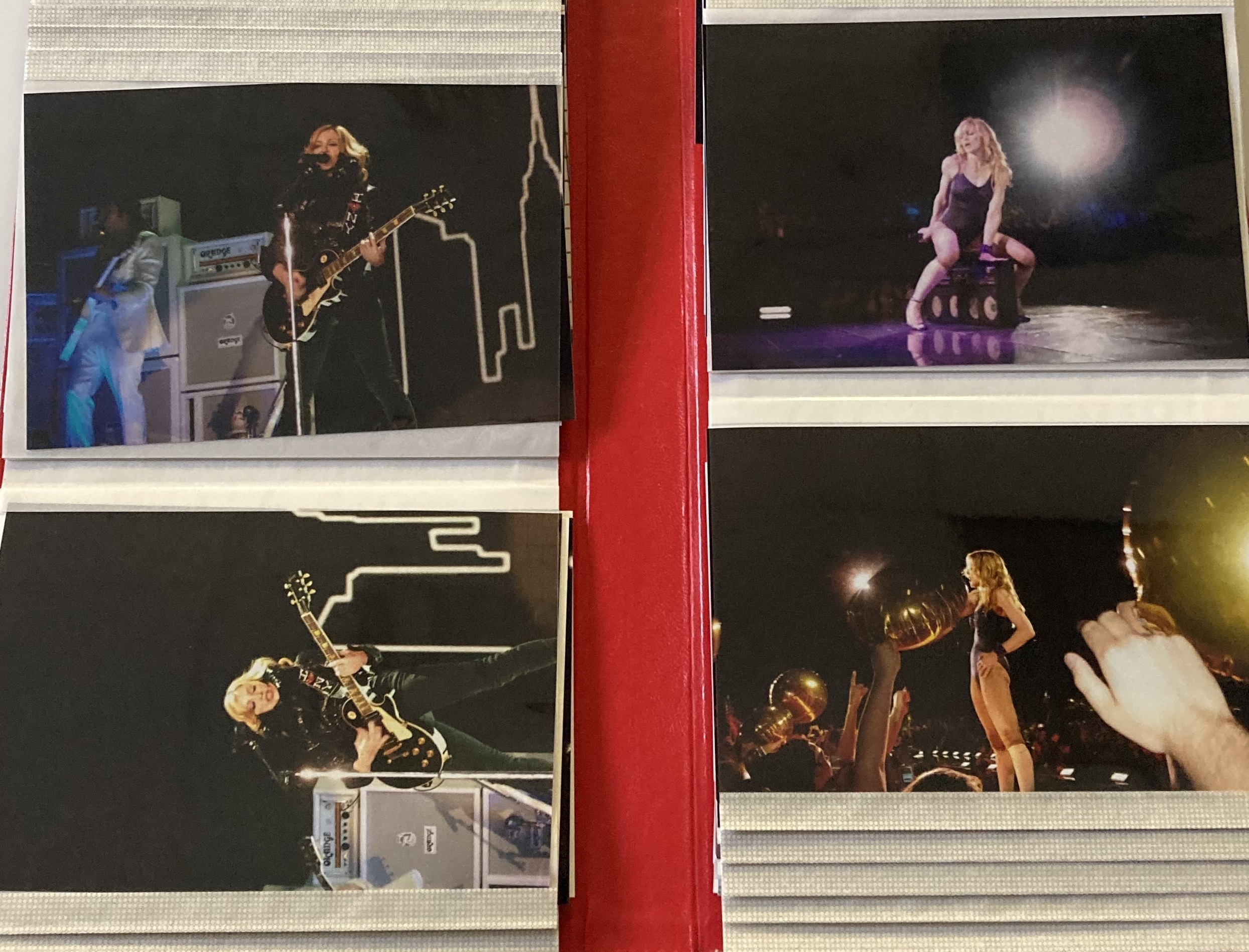 Lot 45 - MADONNA FAN TAKEN CONCERT PHOTOS