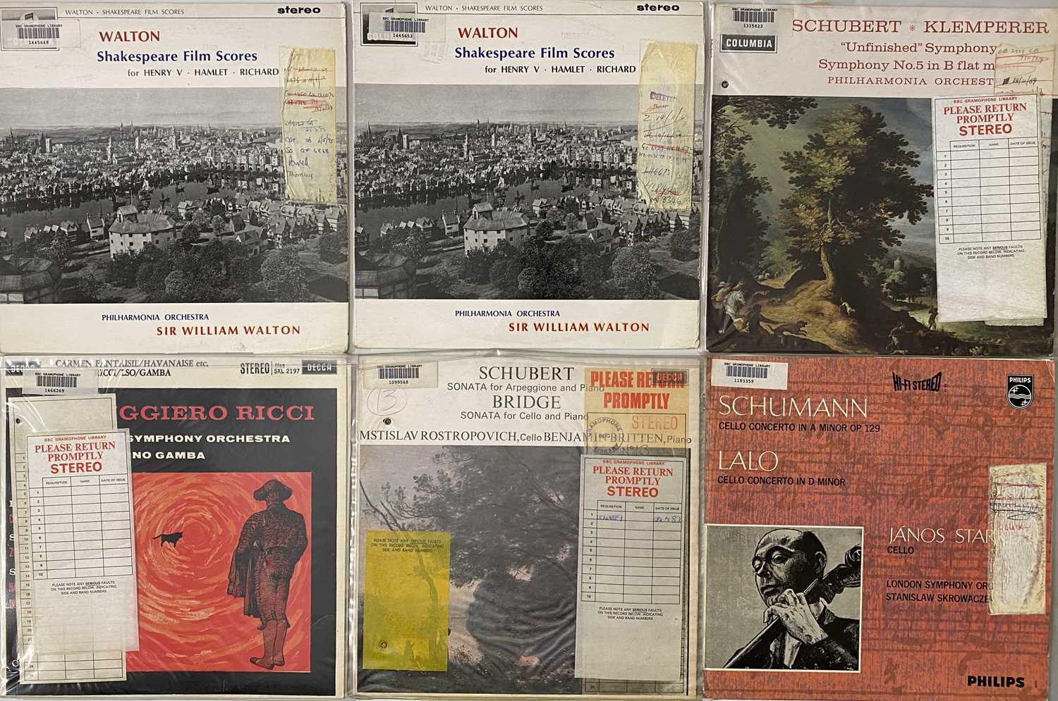 Lot 176 - COLUMBIA/ DECCA - SAX/ SXL CLASSICAL LP