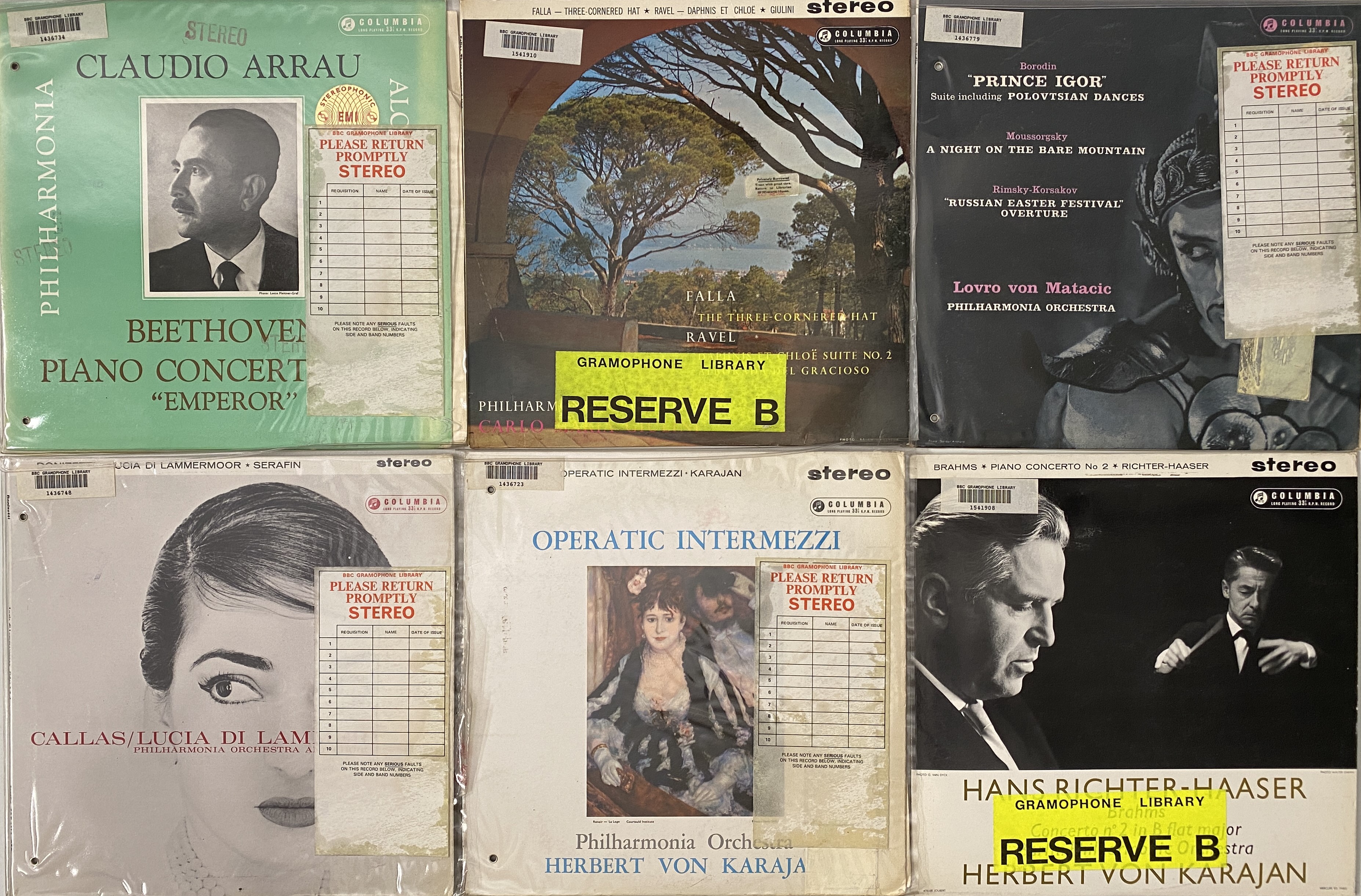 Lot 178 - COLUMBIA - SAX CLASSICAL LPs