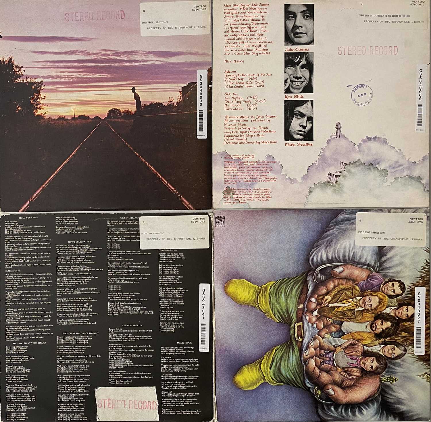Lot 199 - VERTIGO - LP RARITIES PACK