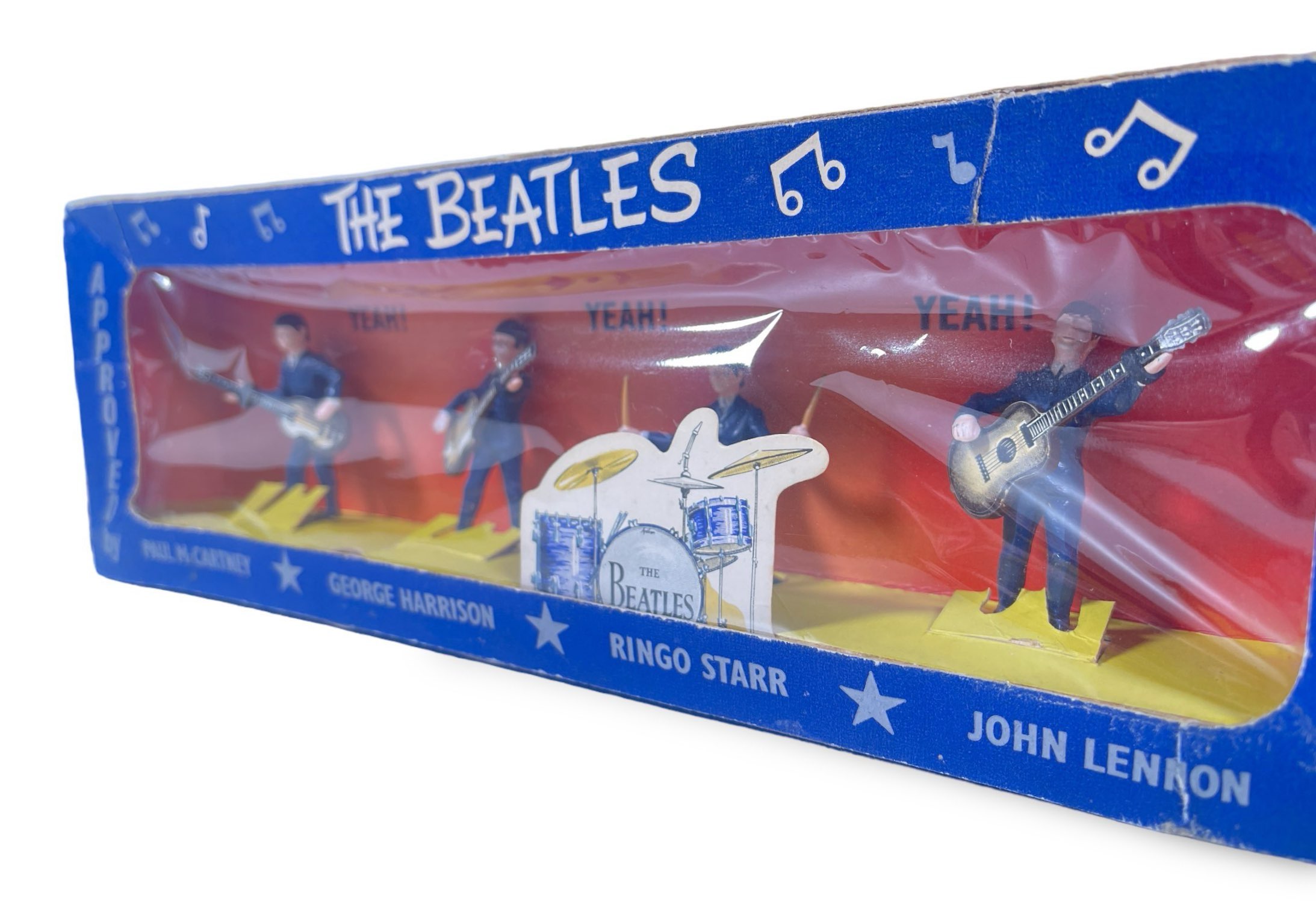 Lot 145 - THE BEATLES - FULL SET OF SUBBUTEO FIGURES