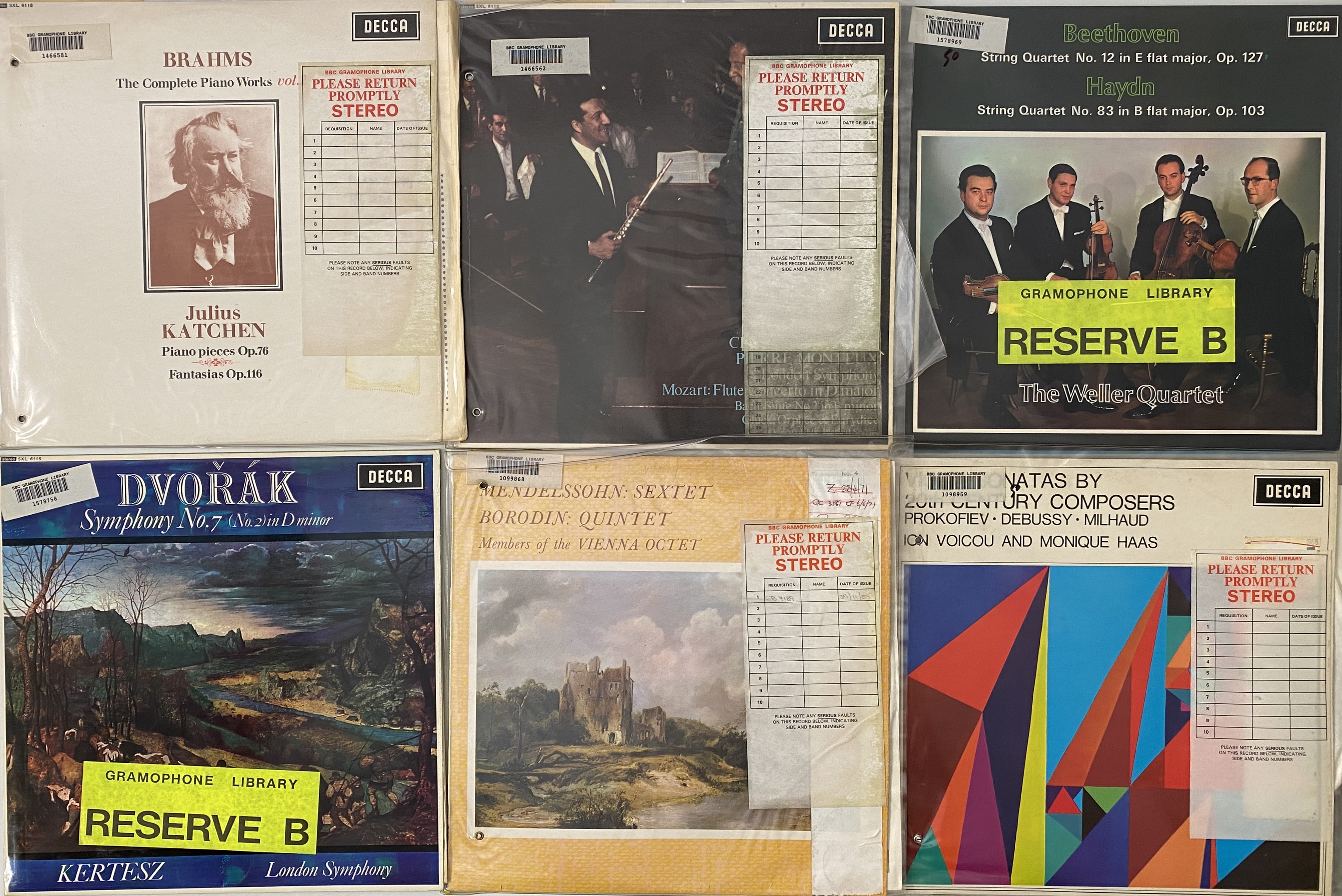 Lot 85 - CLASSICAL - DECCA STEREO 'SXL 6000' SERIES LP