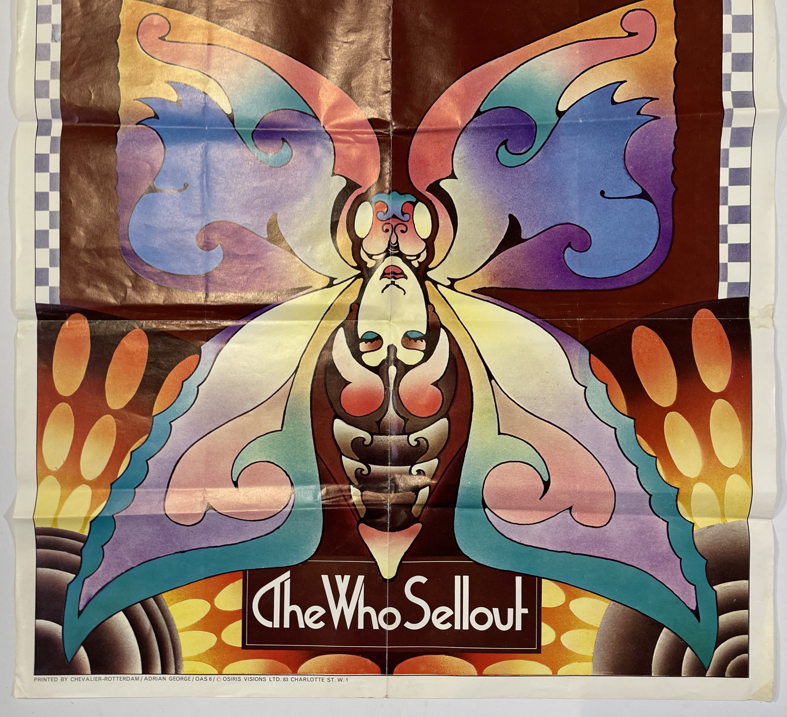 Lot 138 - THE WHO - WHO SELL OUT ORIGINAL POSTER.