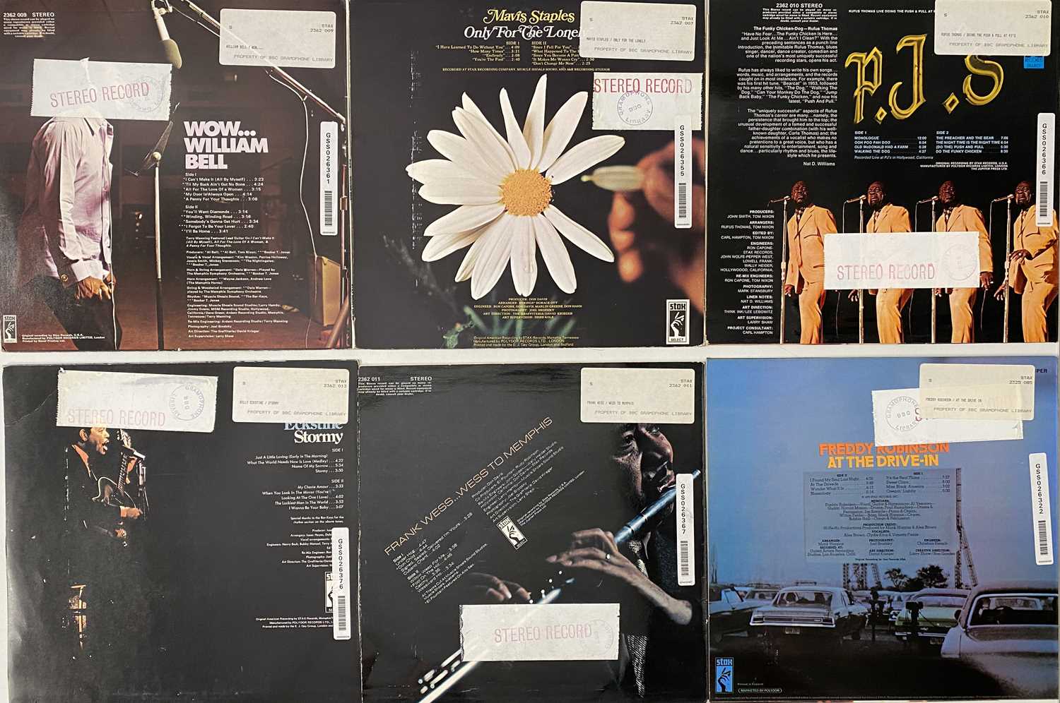 Lot 97 - STAX RECORDS - LP COLLECTION
