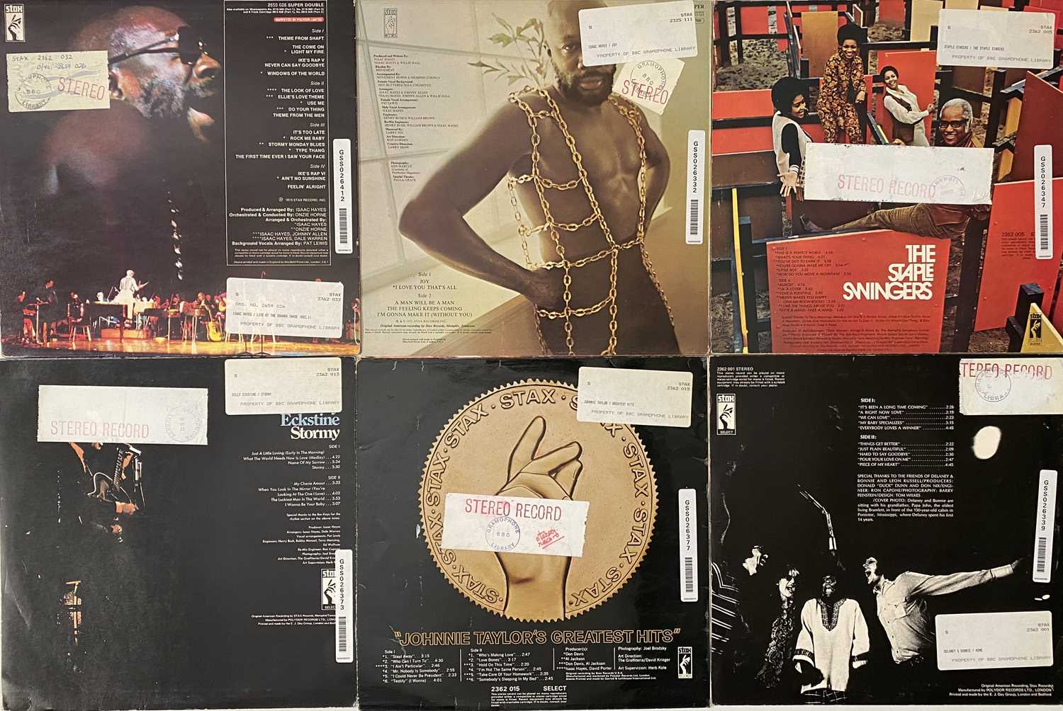 Lot 98 - STAX RECORDS - LP COLLECTION