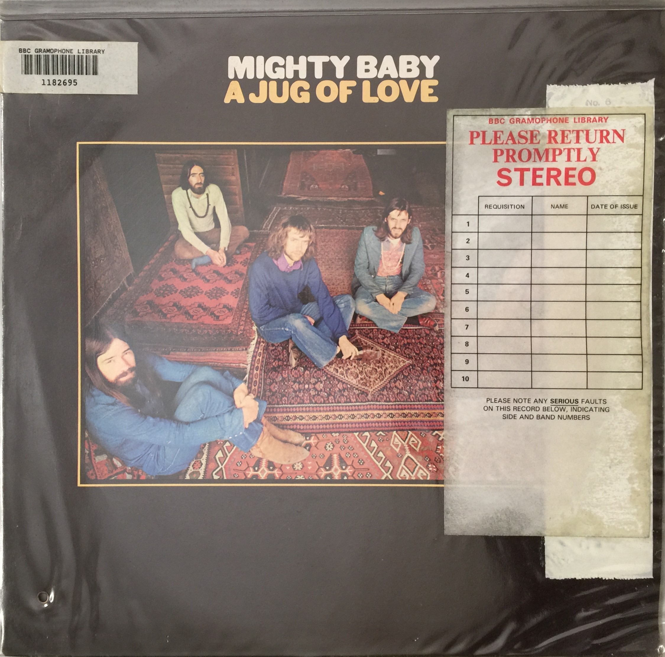 Lot 204 - MIGHTY BABY - A JUG OF LOVE LP (UK ORIGINAL