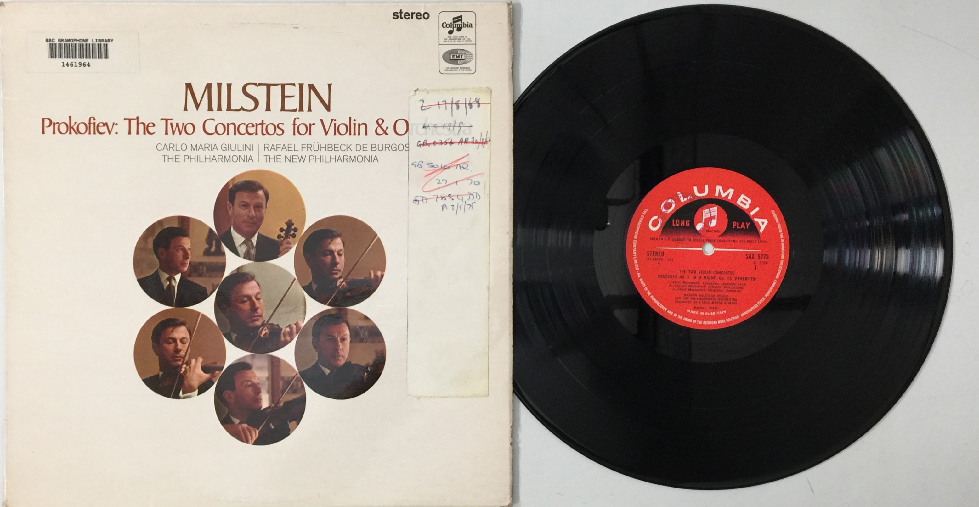 Lot 108 - NATHAN MILSTEIN - PROKOFIEV: THE TWO