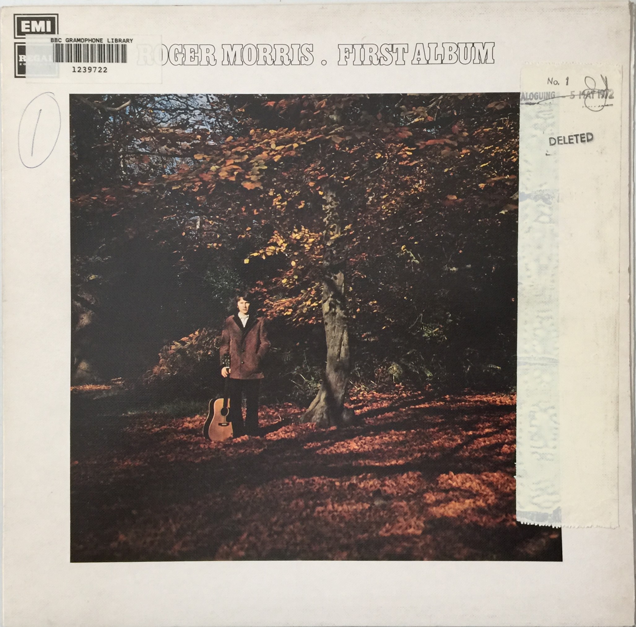 Lot 213 - ROGER MORRIS - FIRST ALBUM LP (UK ORIGINAL