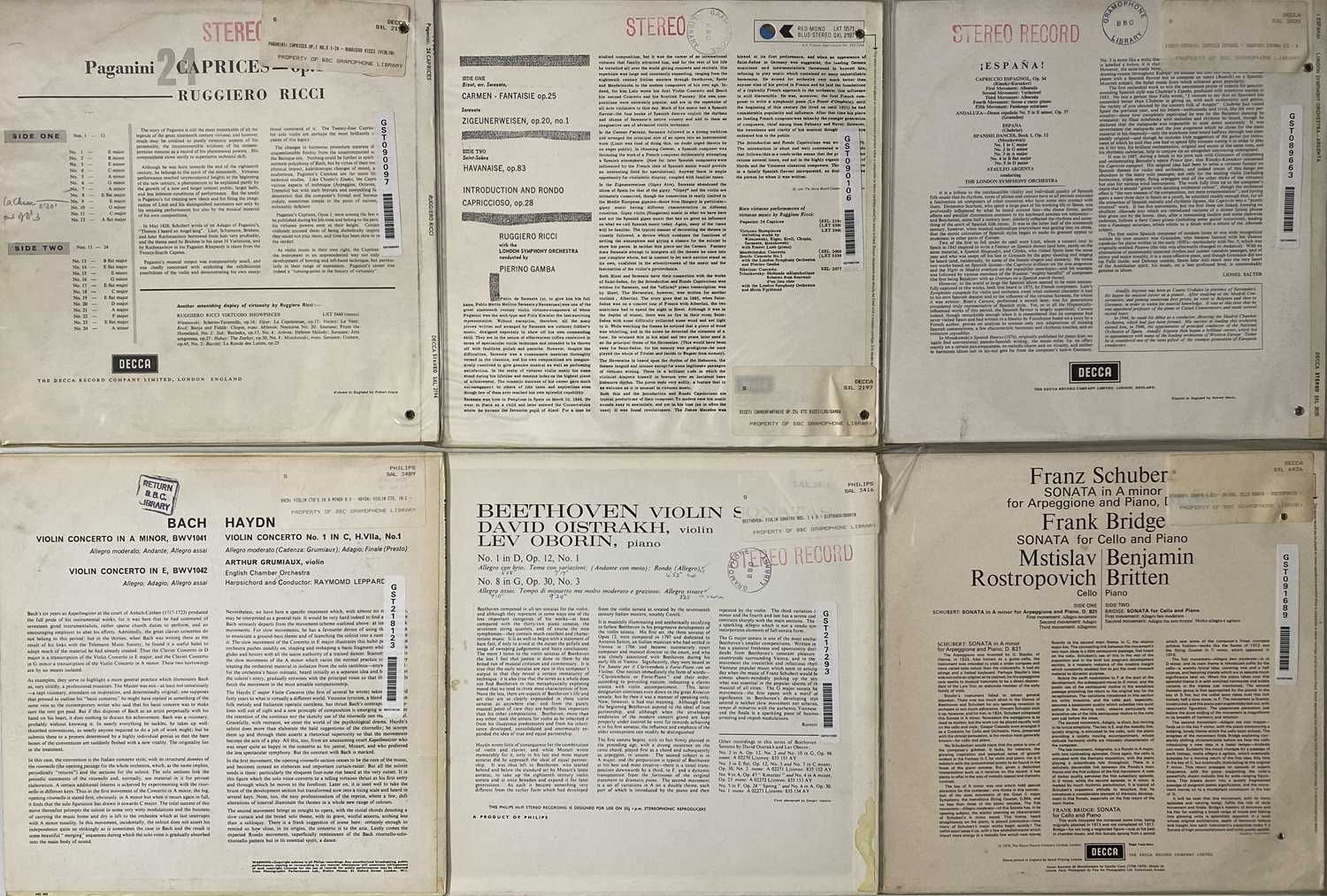 Lot 113 - CLASSICAL - DECCA/PHILIPS LP STEREO