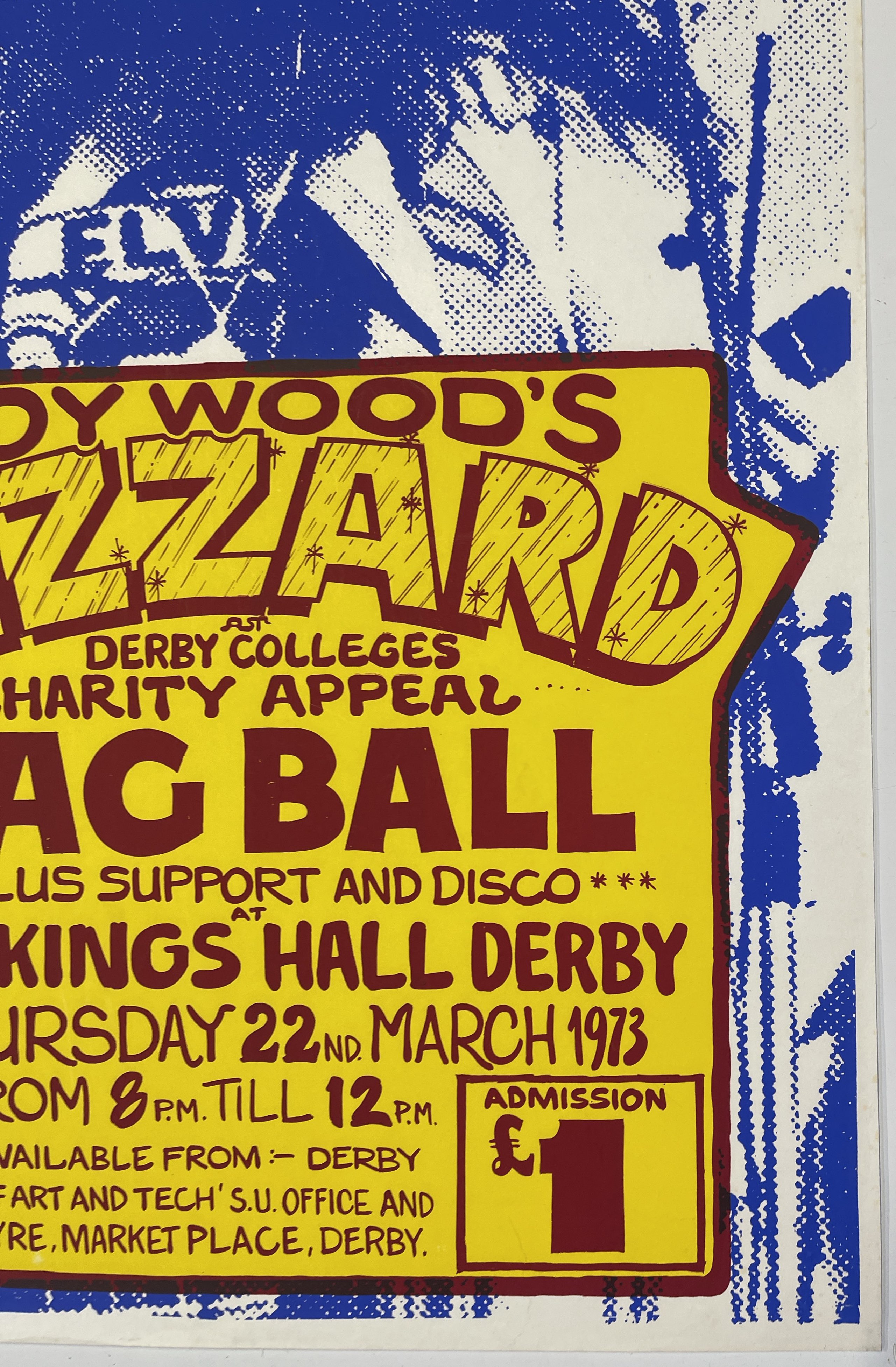 Lot 152 - ROY WOOD / WIZZARD - ORIGINAL 1973 DERBY