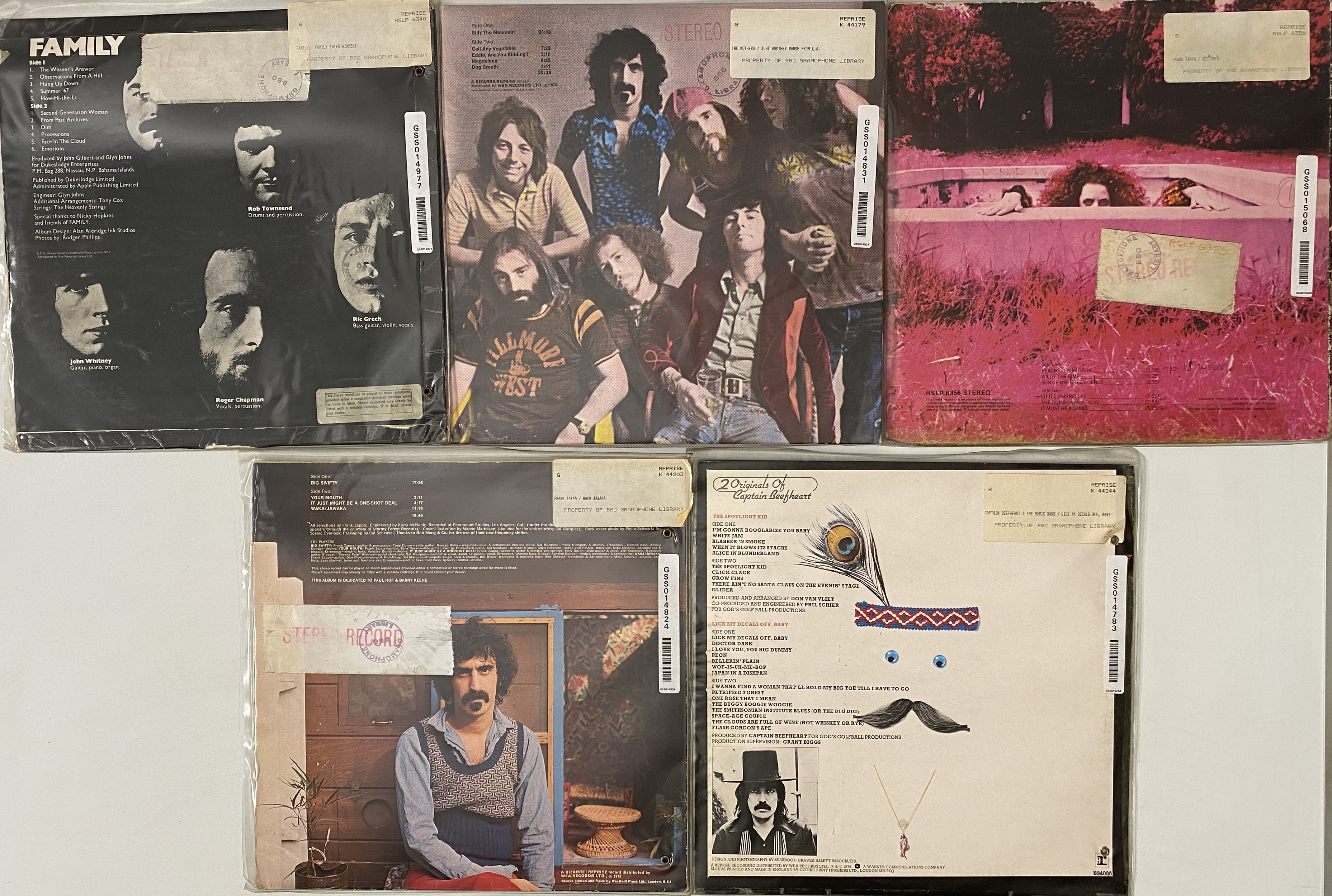 Lot 7 - REPRISE RECORDS - LP PACK.