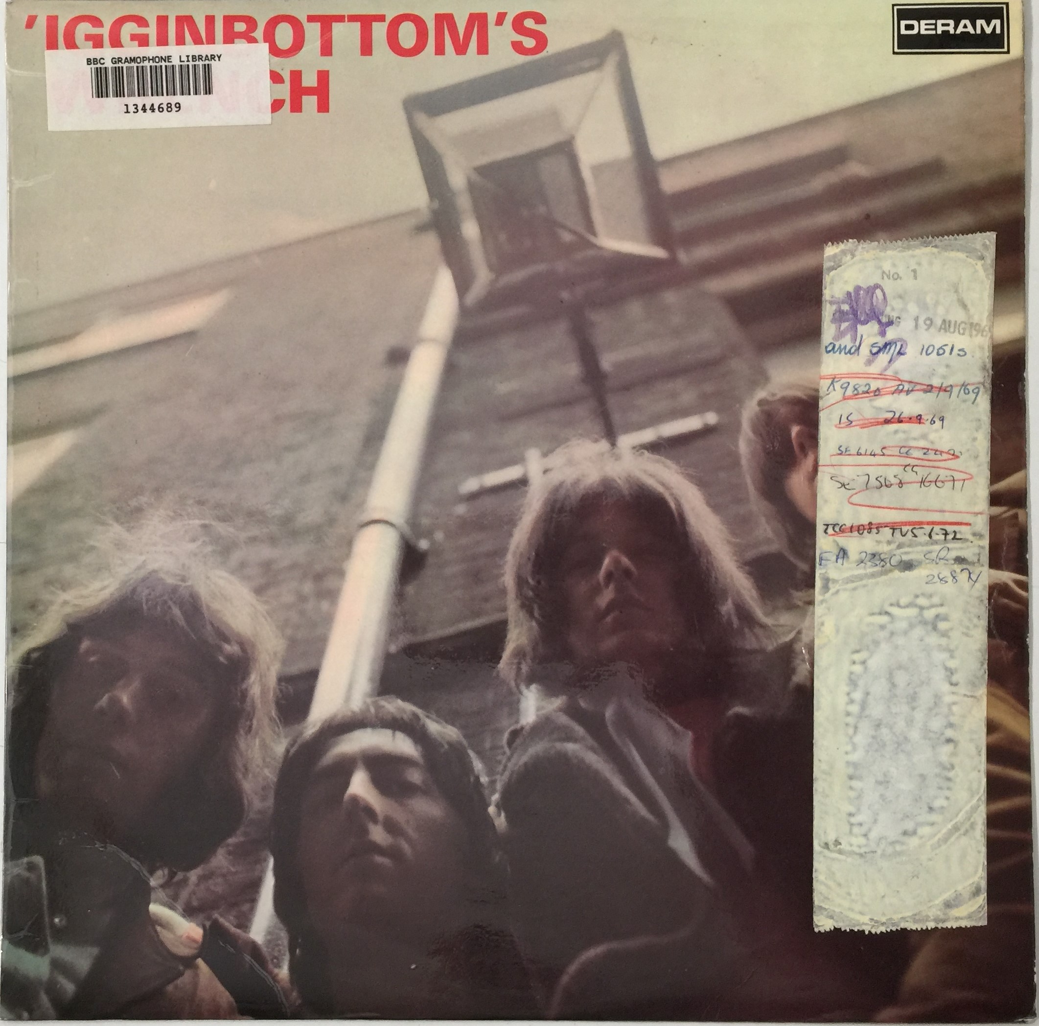 Lot 10 - IGGINBOTTOM - IGGINBOTTOM'S WRENCH LP (UK