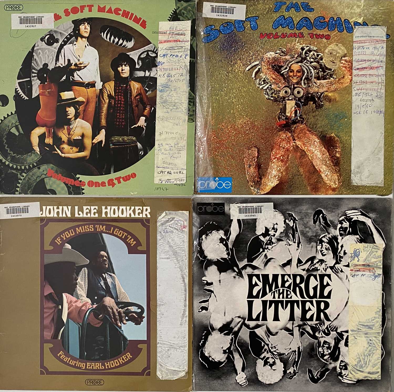 Lot 18 - PROBE RECORDS - LP RARITIES PACK.