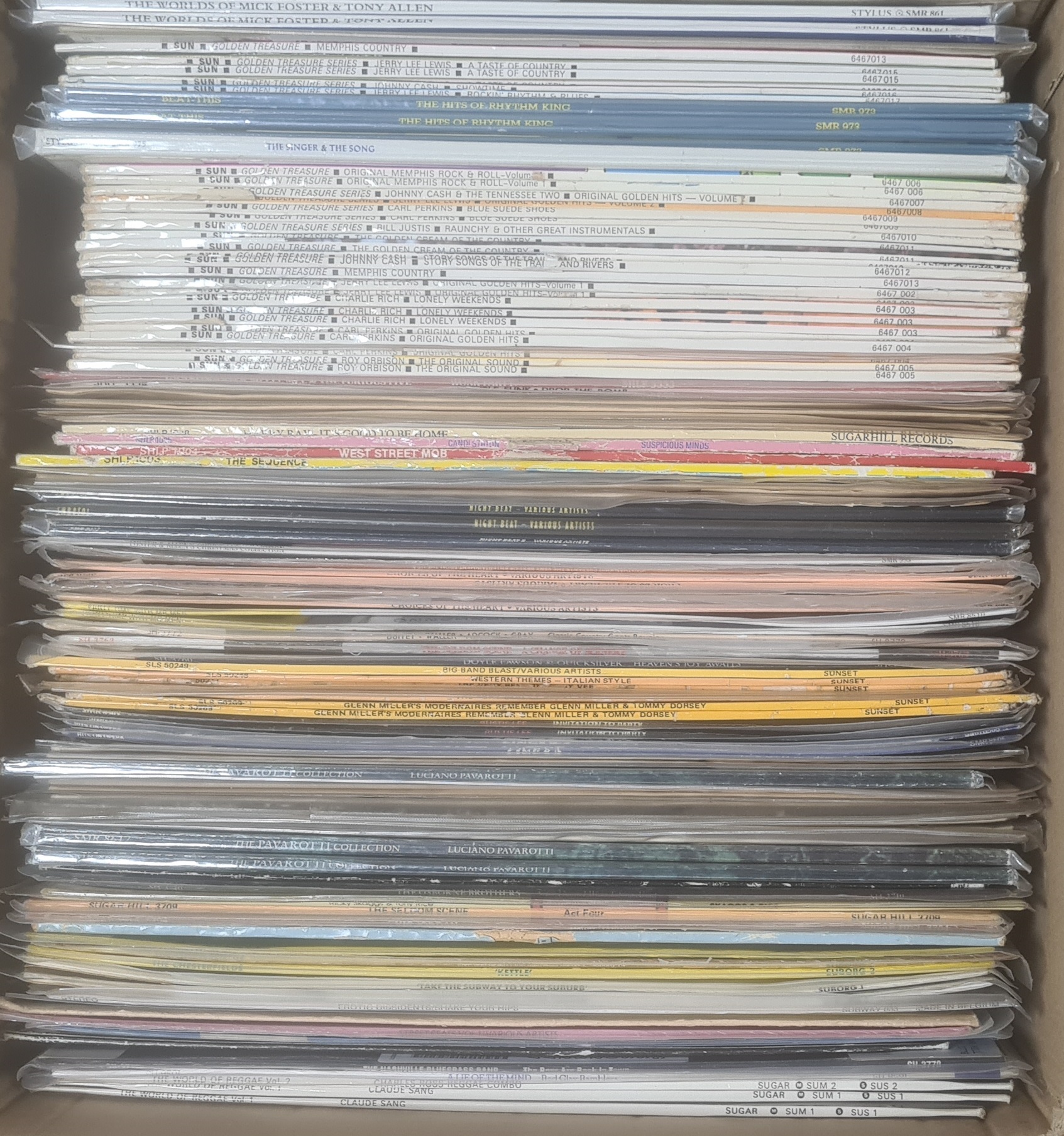Lot 187 - LP COLLECTION - LABEL RUNS - 'S' LABELS