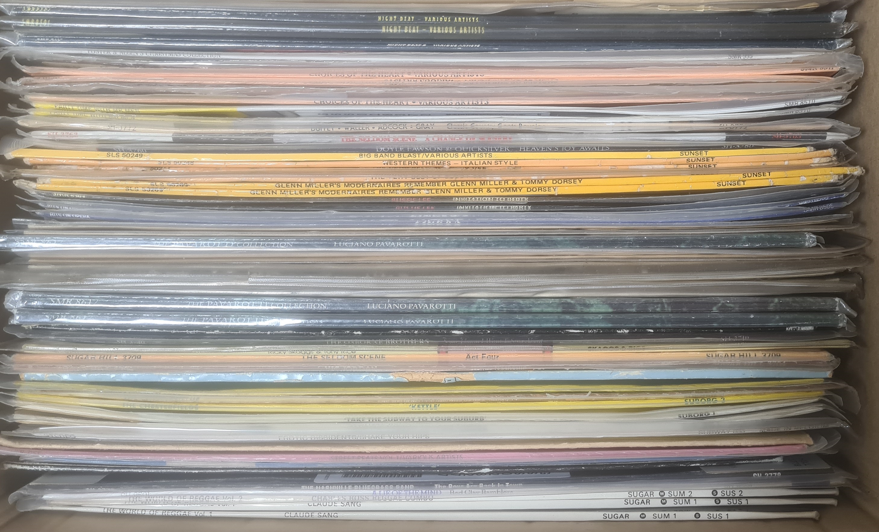 Lot 187 - LP COLLECTION - LABEL RUNS - 'S' LABELS